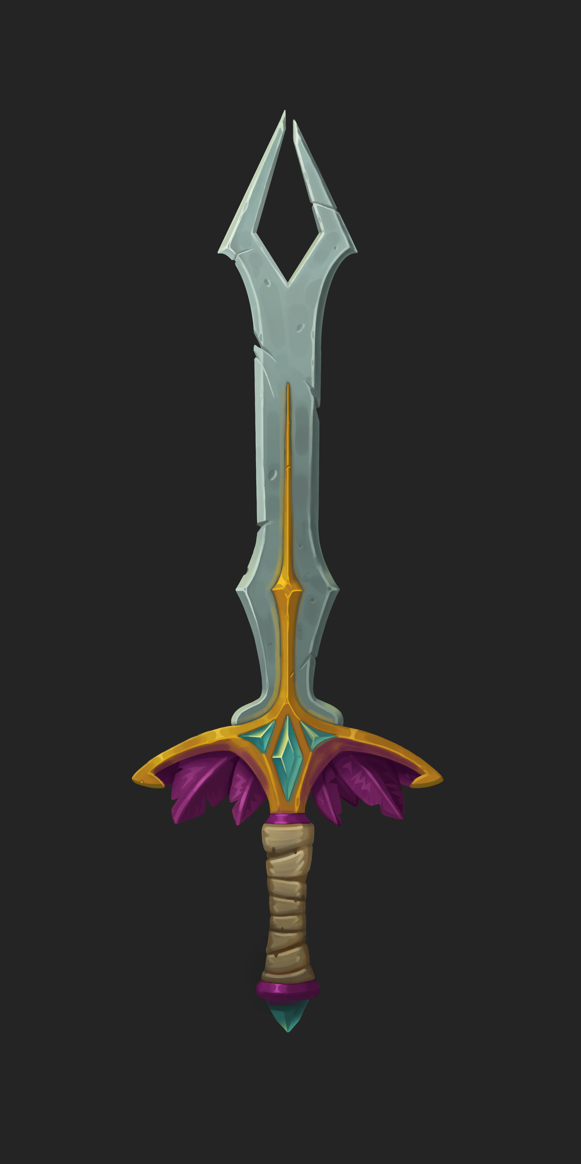 ArtStation - Zandalari sword