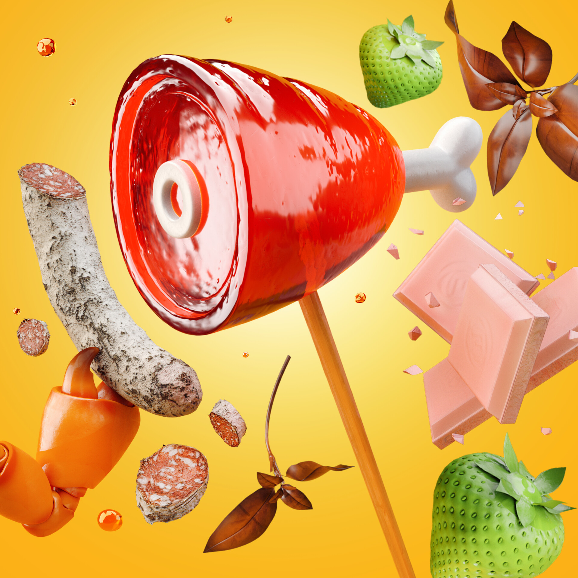 ArtStation - Ham Lollipop