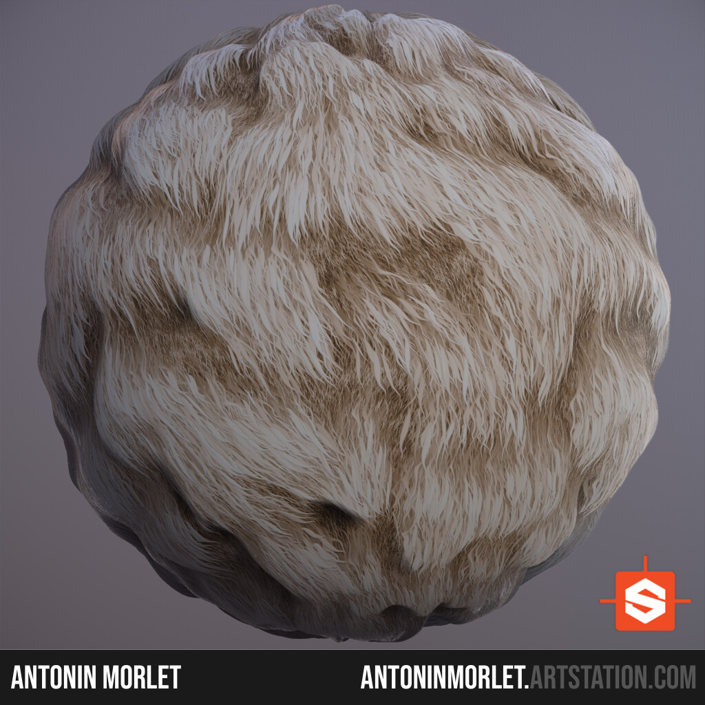 ArtStation - Nodevember 2020 - Day 9 Fluffy