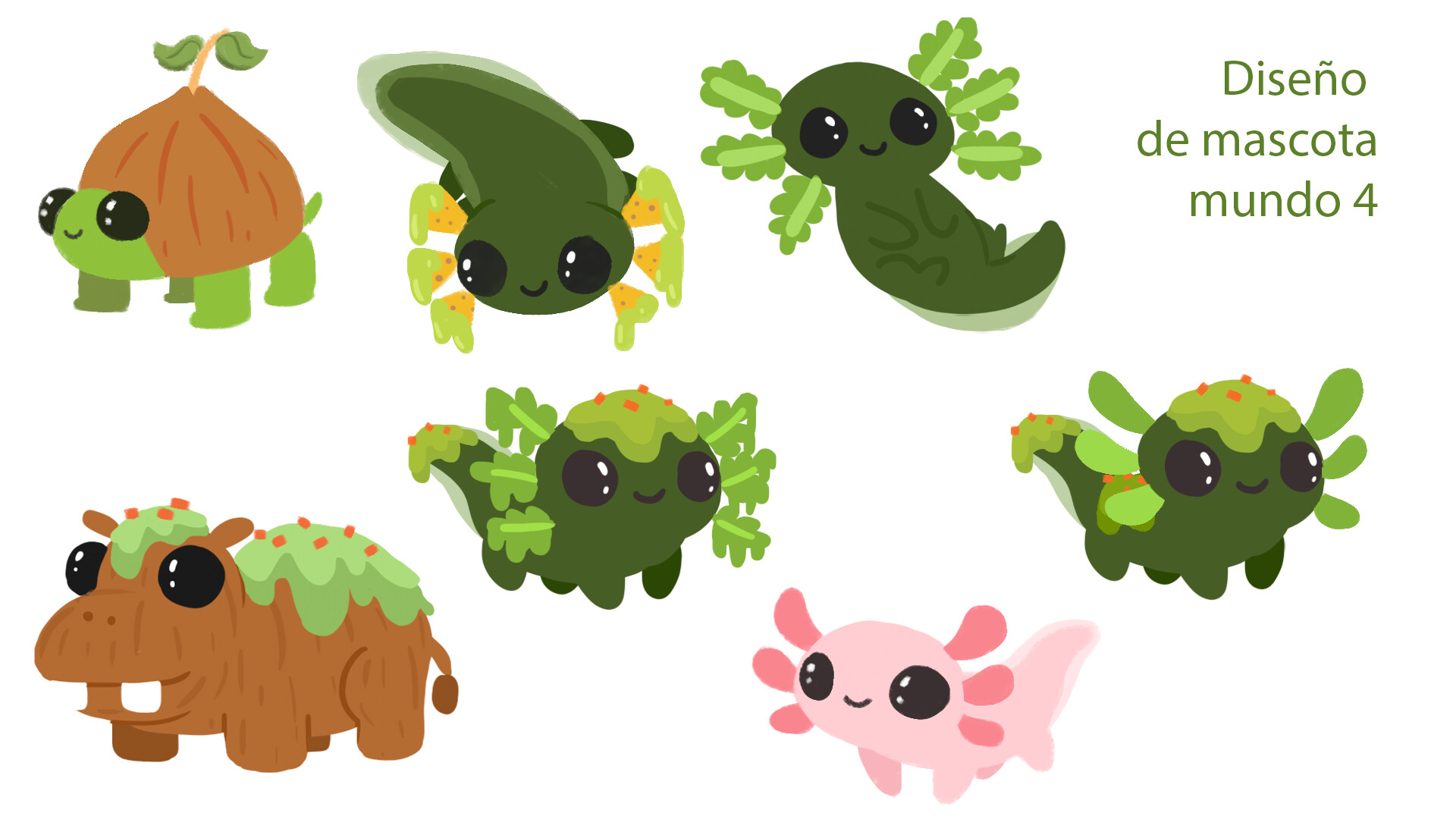 ArtStation - "GUACA BOOM" Pet Design for World 4