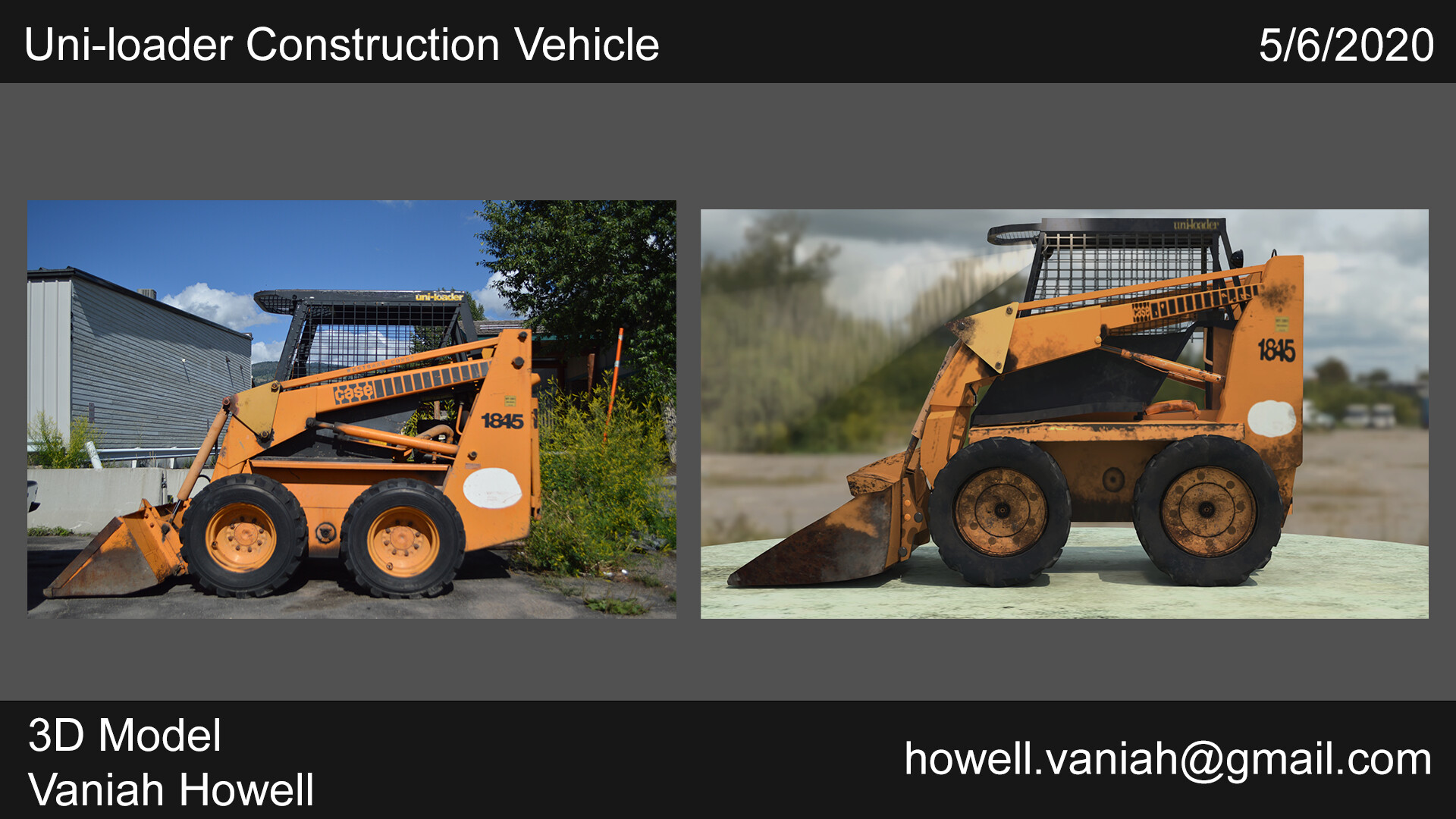Vaniah Howell - Construction Vehicle