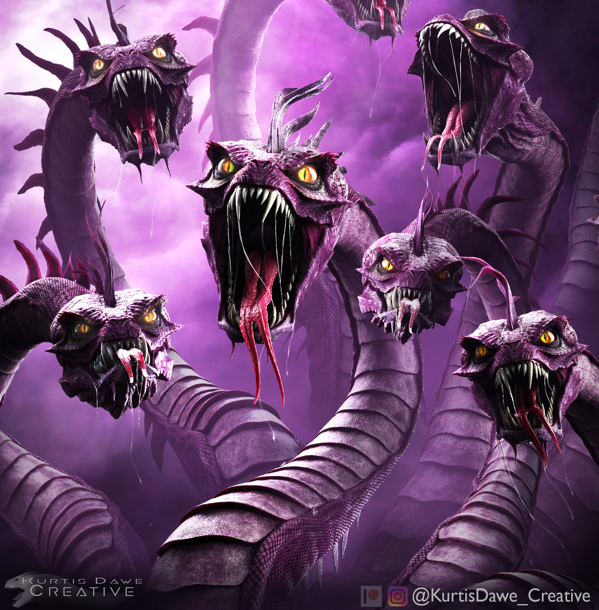 Kurtis Dawe - Hydra from Hercules