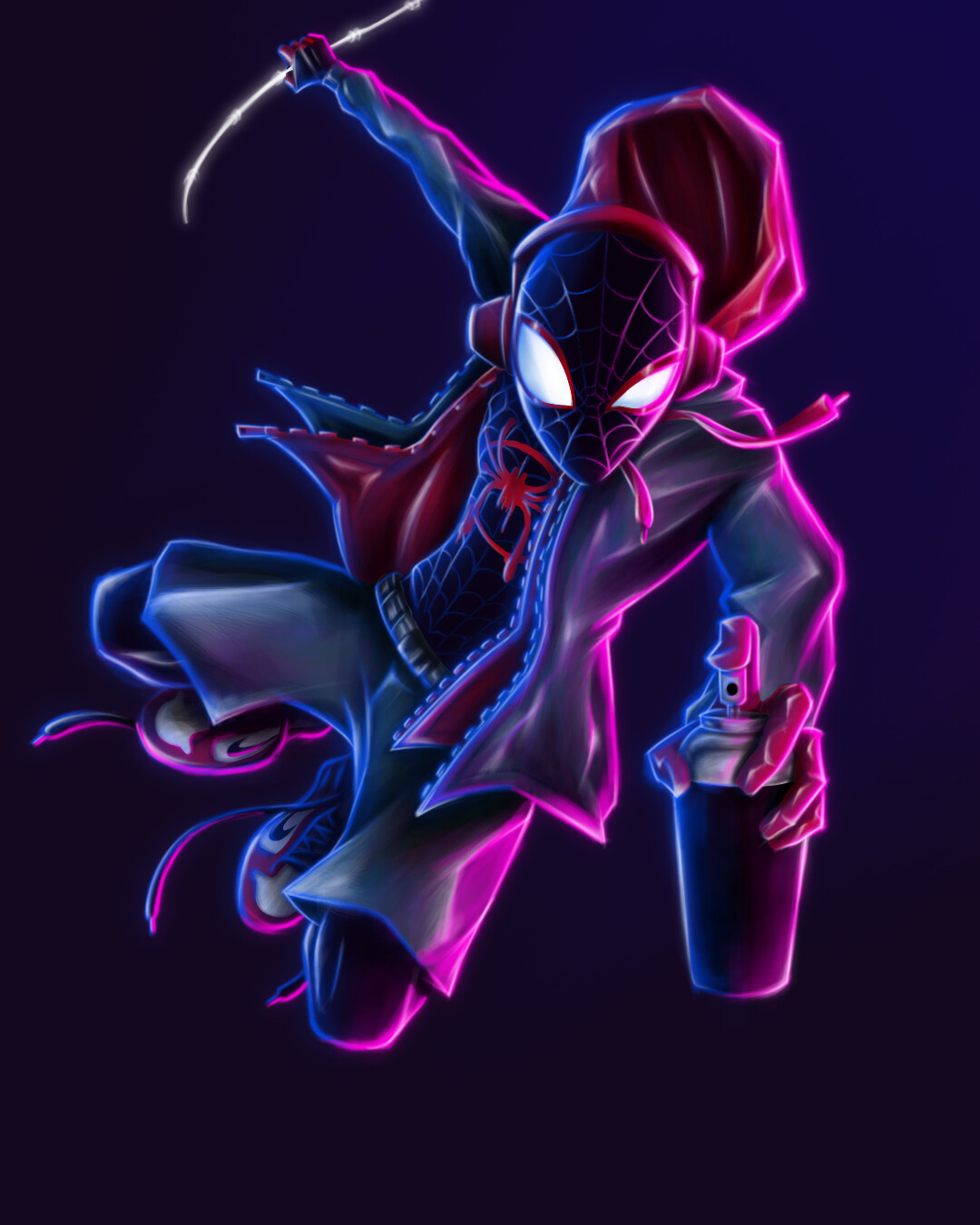 Gabriel Boson - Spiderman Spiderverse - Illustration