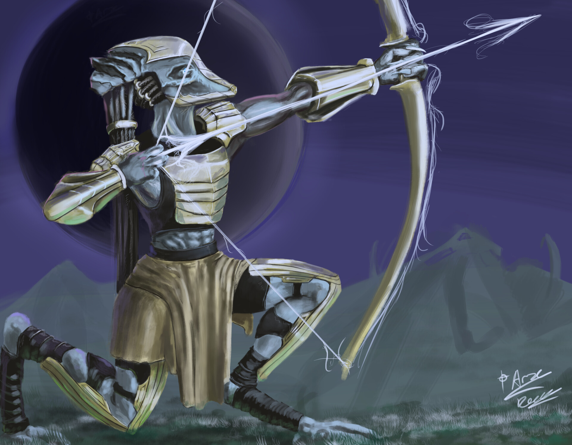 ArtStation - Protoss Archer