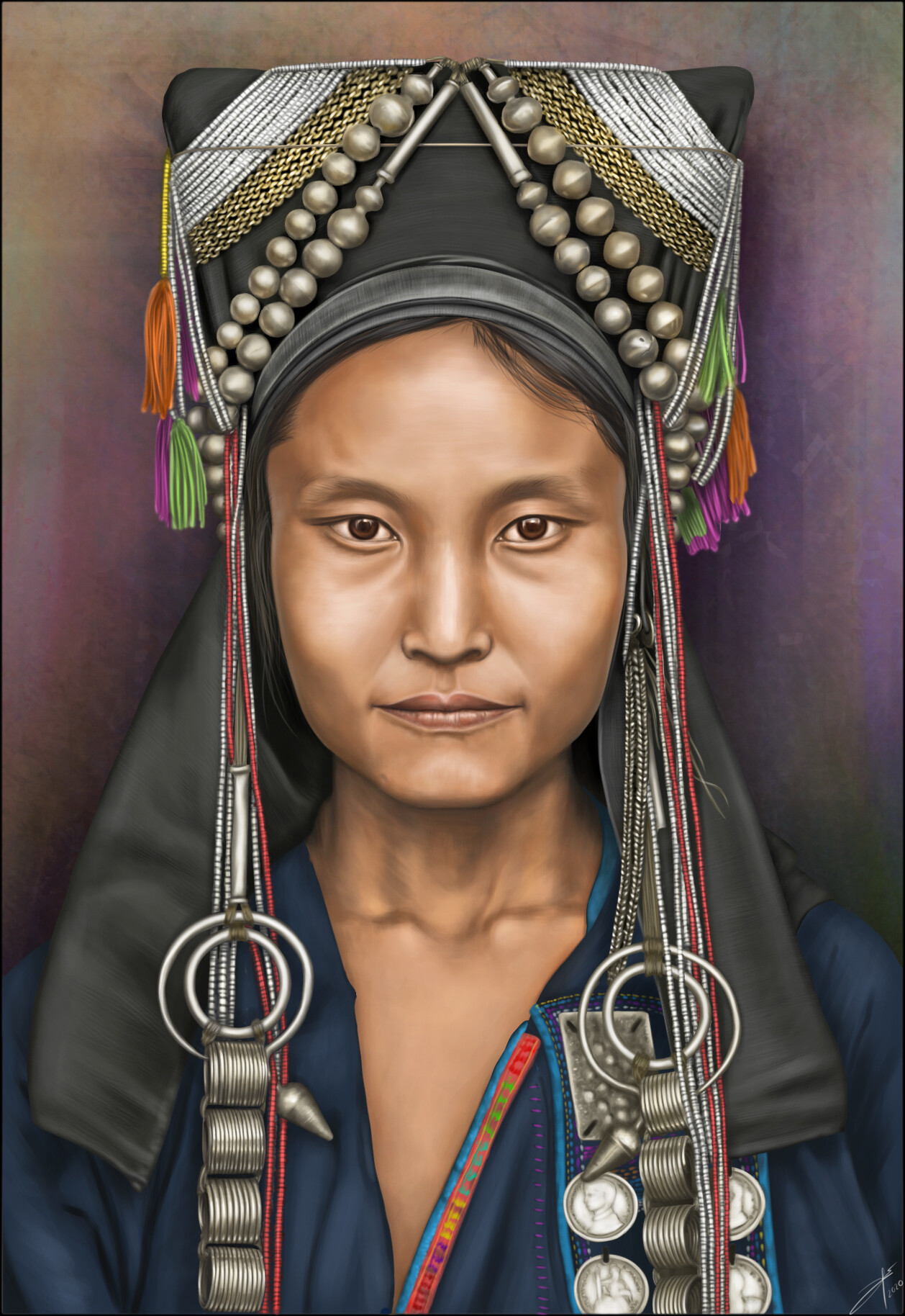 ArtStation - The Akha Lady