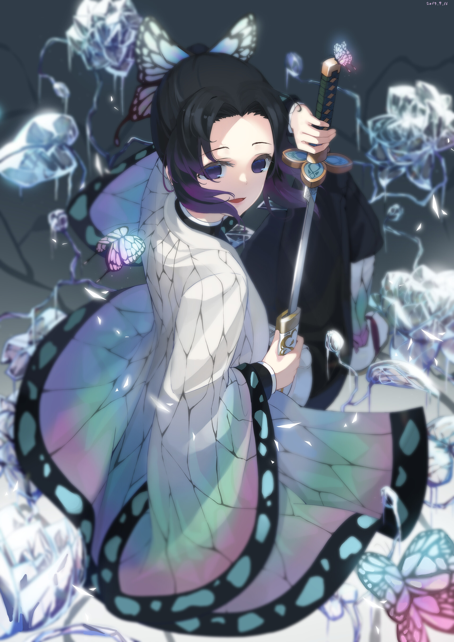 ArtStation - demon slayer sinobu