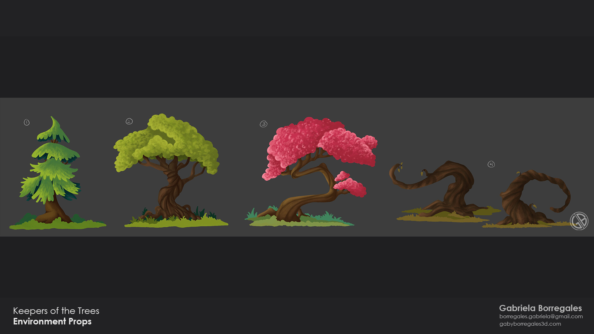 Gabriela Silva - Environment Props + Concept Art - Keepers of the Trees