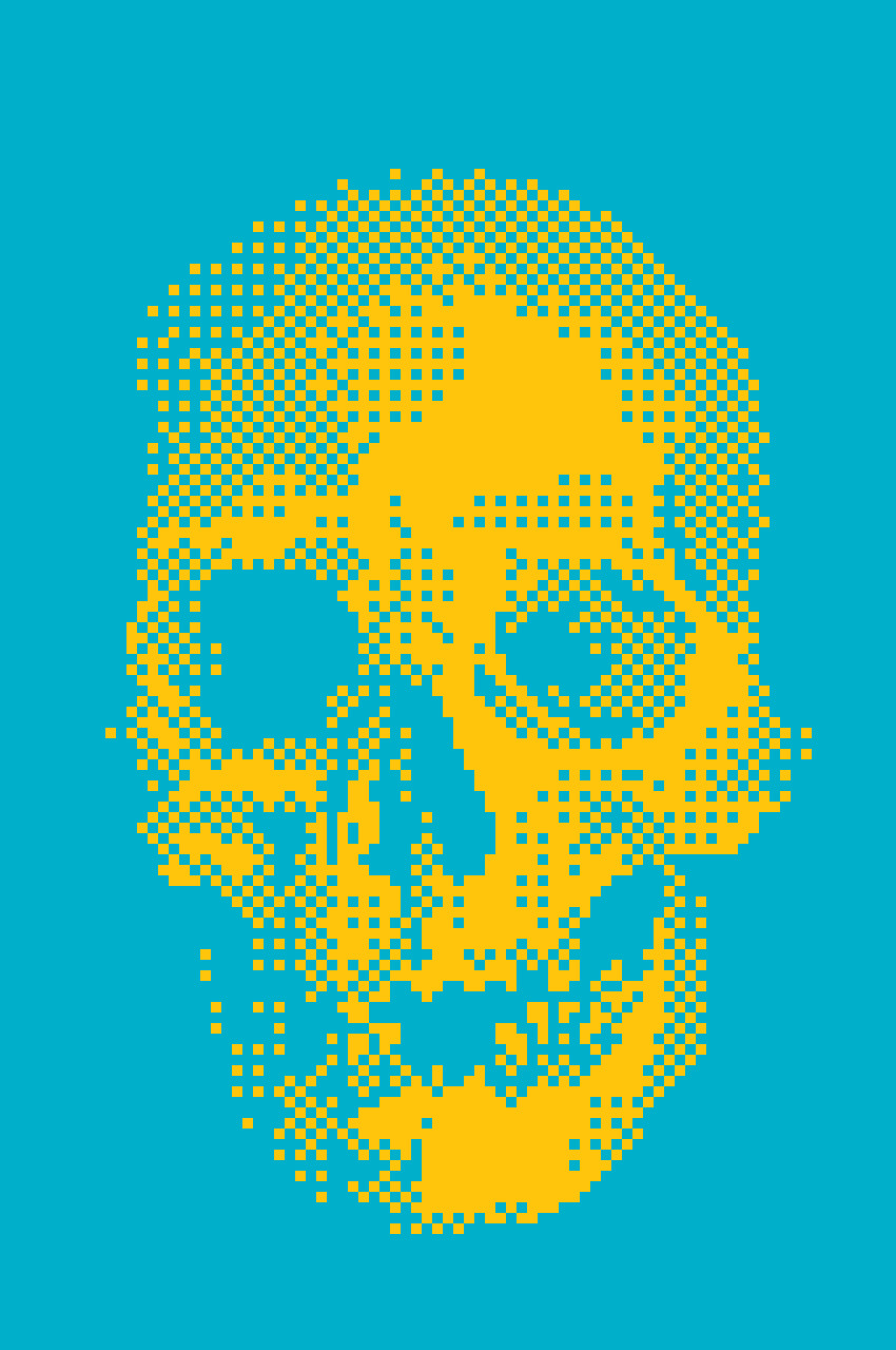 ArtStation - 1-Bit Skull