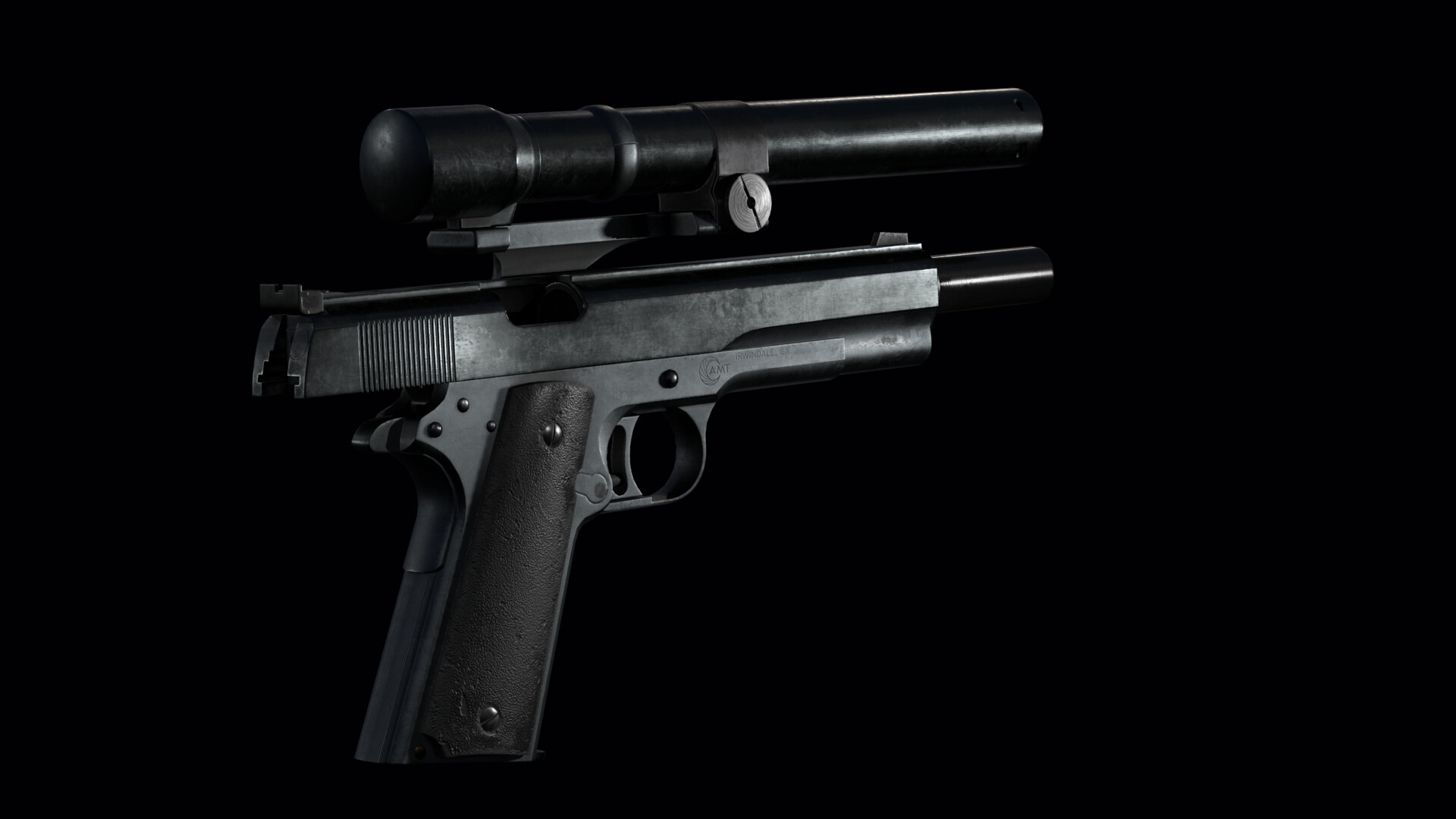 Aleksander Koćwin - AMT Hardballer .45 Longslide laser sight (Terminator 1)