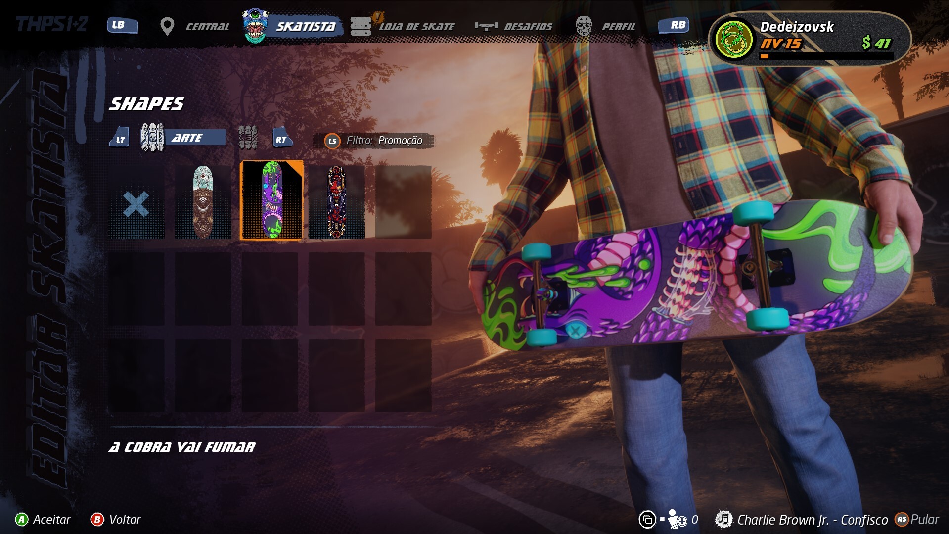 Anndrei Bettanzo 🌊 - FUMING SNOT SNAKE - TONY HAWK'S PRO SKATER 1 + 2 ...