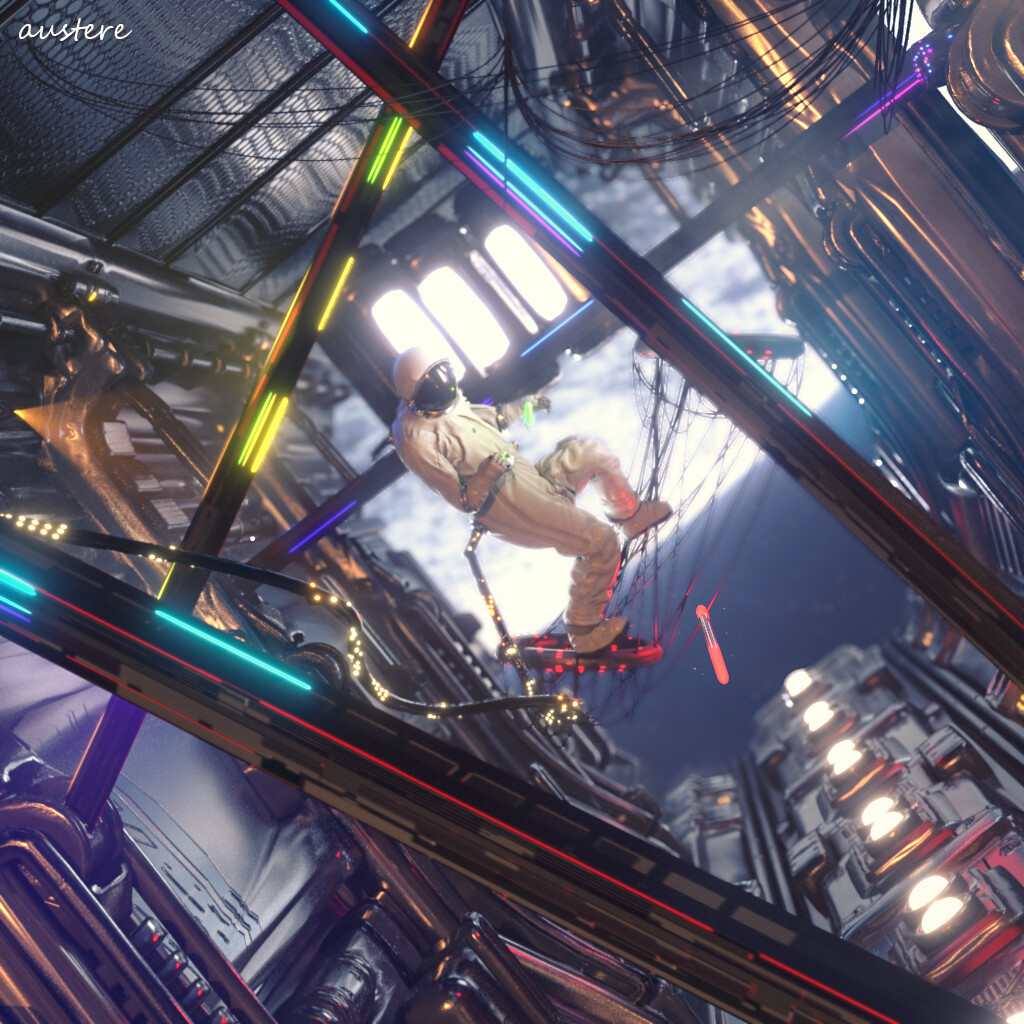 ArtStation - space man