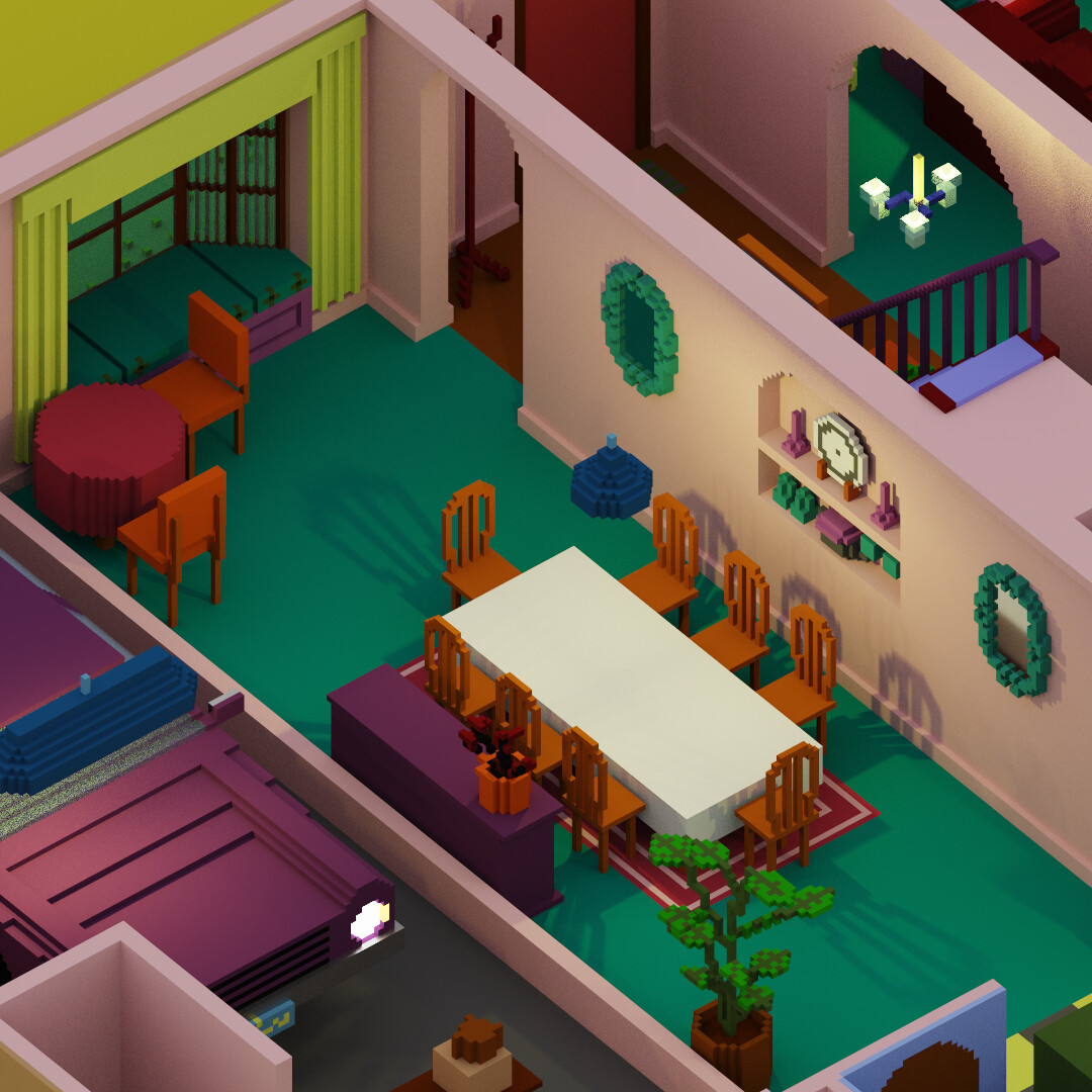 Alejandro Mondragon - The Simpsons House - 1st floor