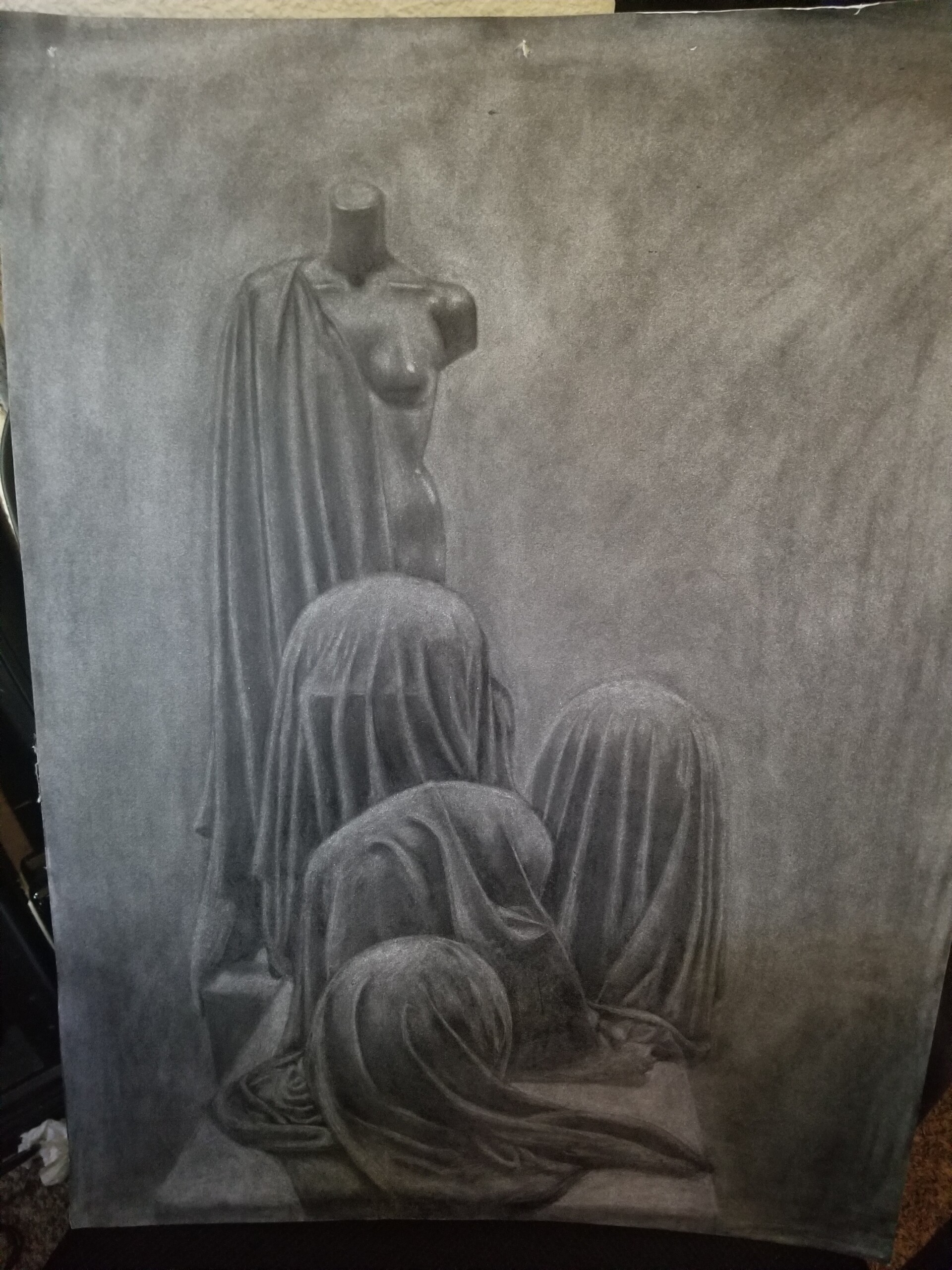 ArtStation - Charcoal study