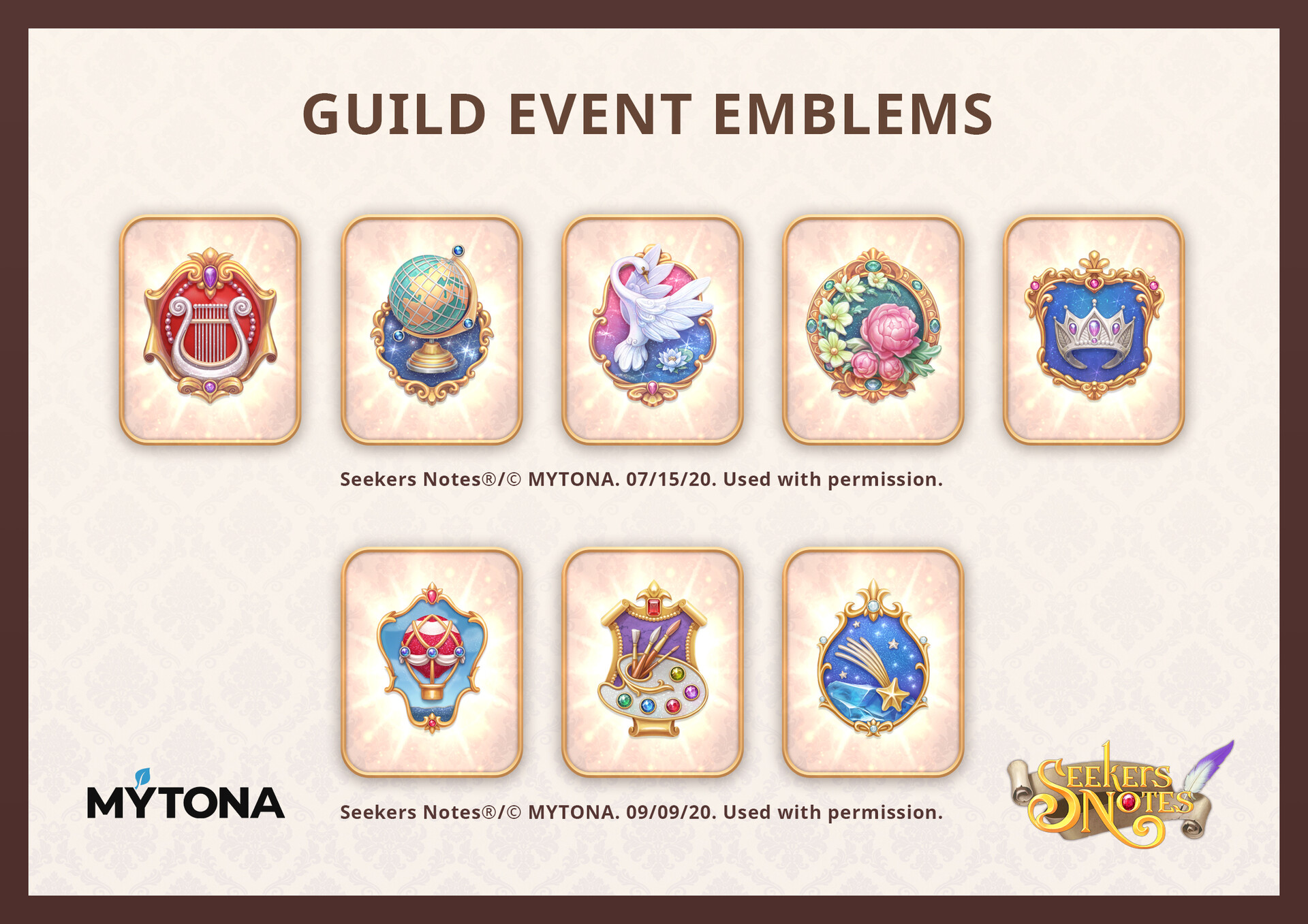 ArtStation - Guild event emblems