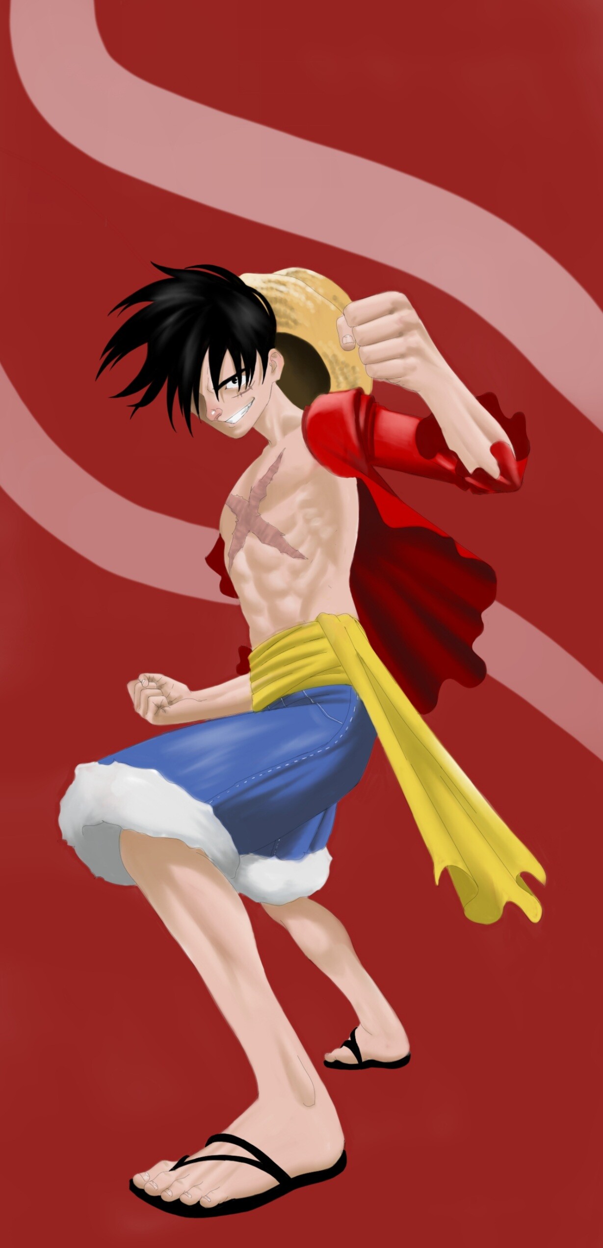 ArtStation - Monkey D. Luffy