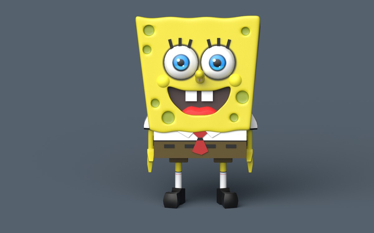 ArtStation - SpongeBob SquarePants (Character model)