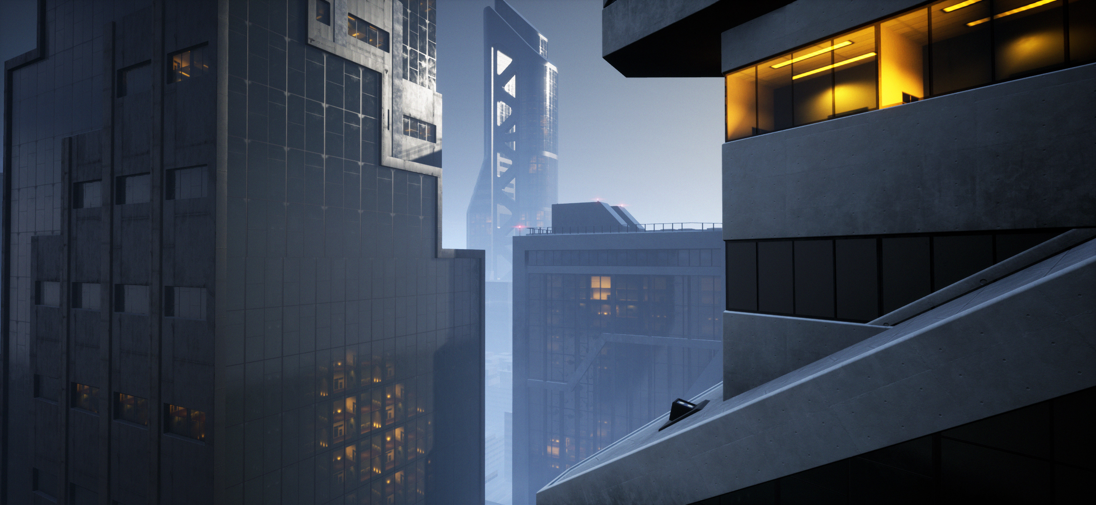 home - Sci fi Cityscape - Unreal Engine