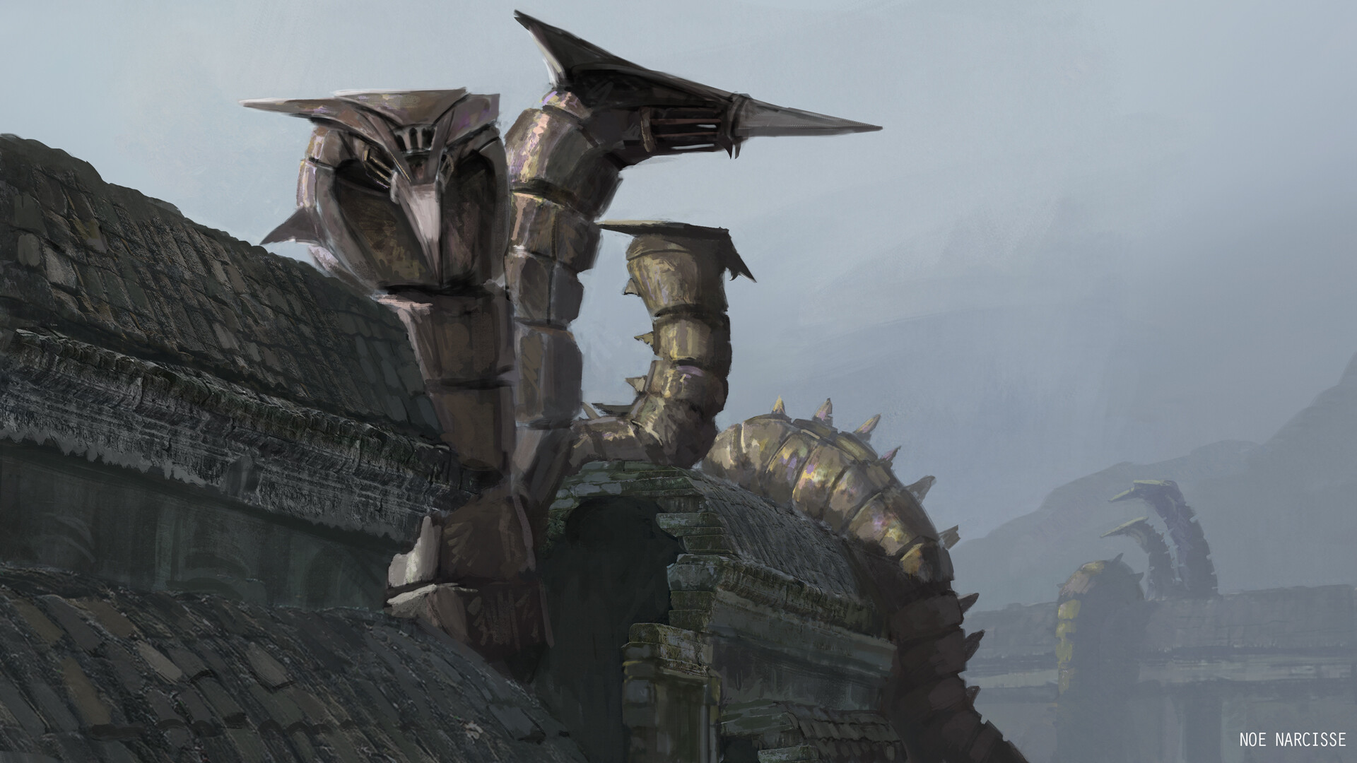 ArtStation - Naga mech