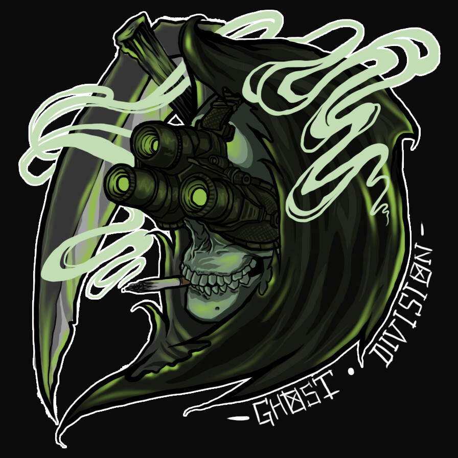 ArtStation - Ghost Division Logo