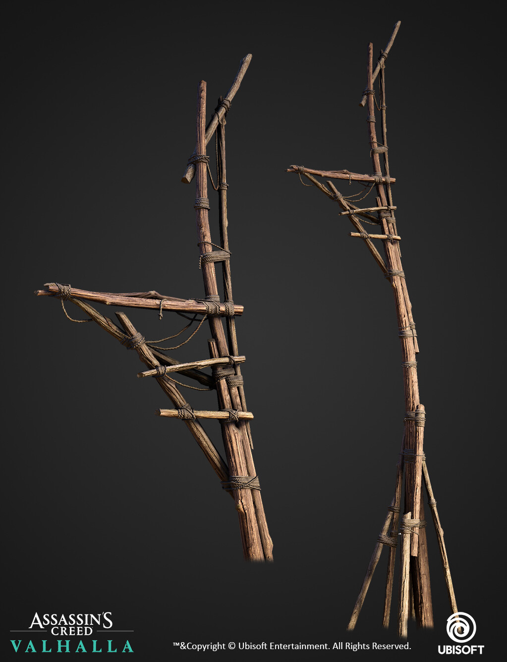 Gat Karol De Leon - Assassin’s Creed Valhalla - Props - Wood Structure