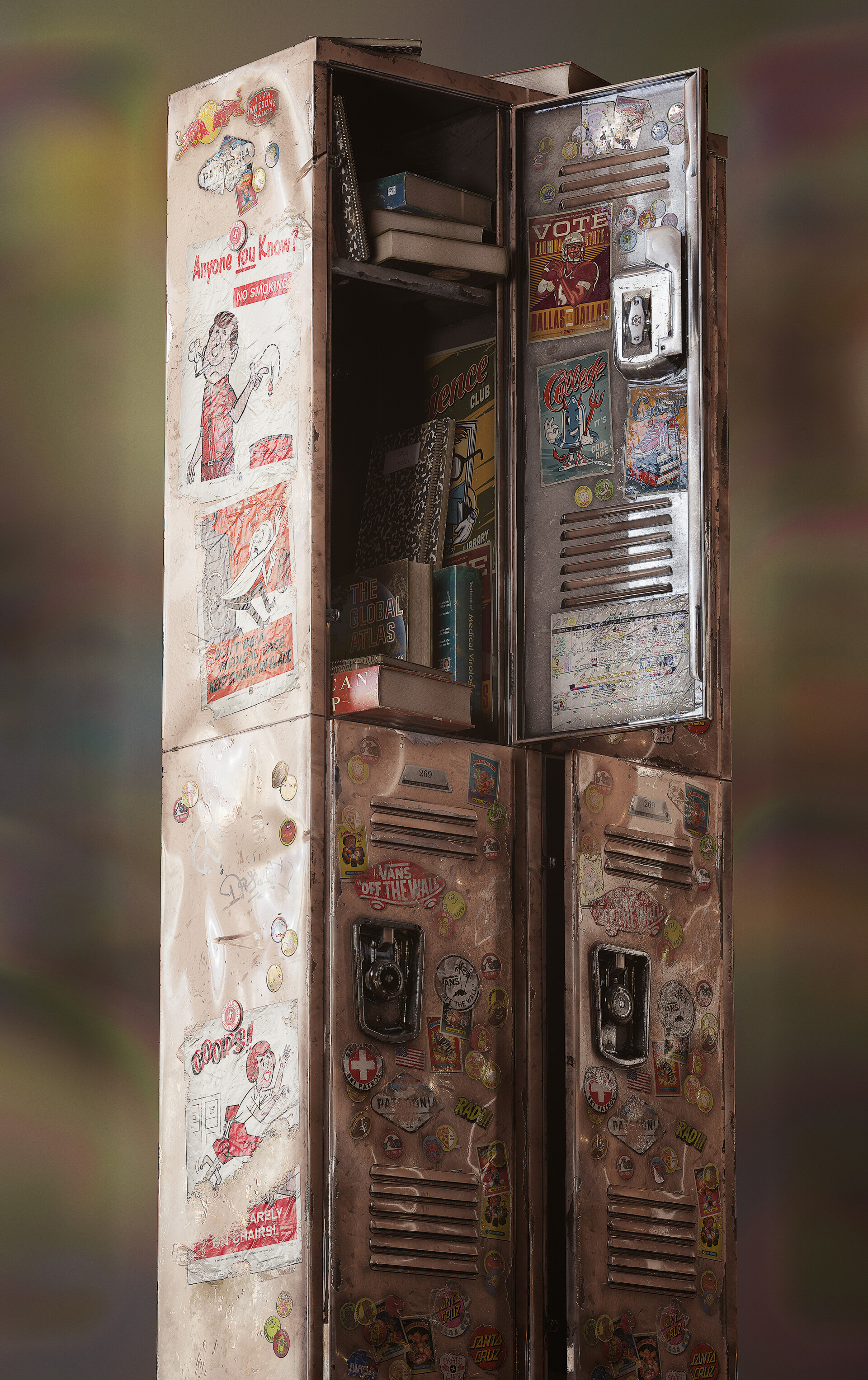 Christopher Ward - 80's High School Lockers