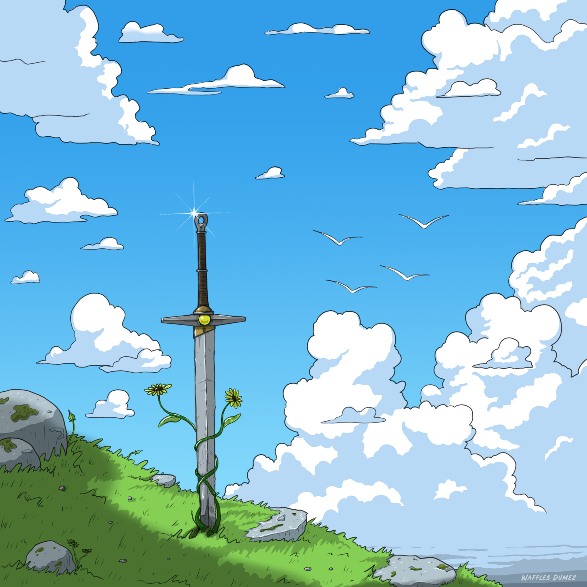 ArtStation - Forgotten Sword