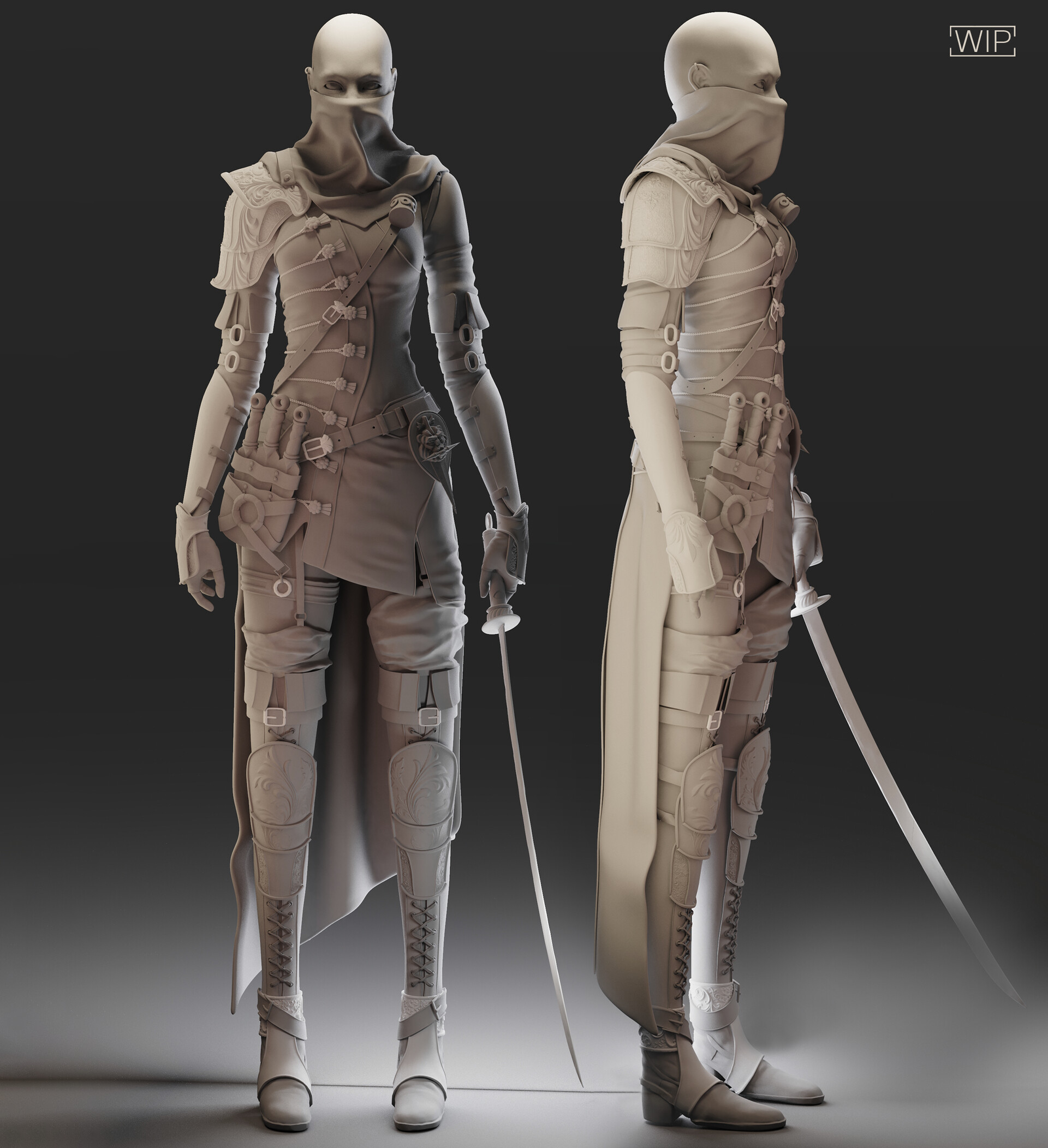 Carlos War - Mileva the Assassin