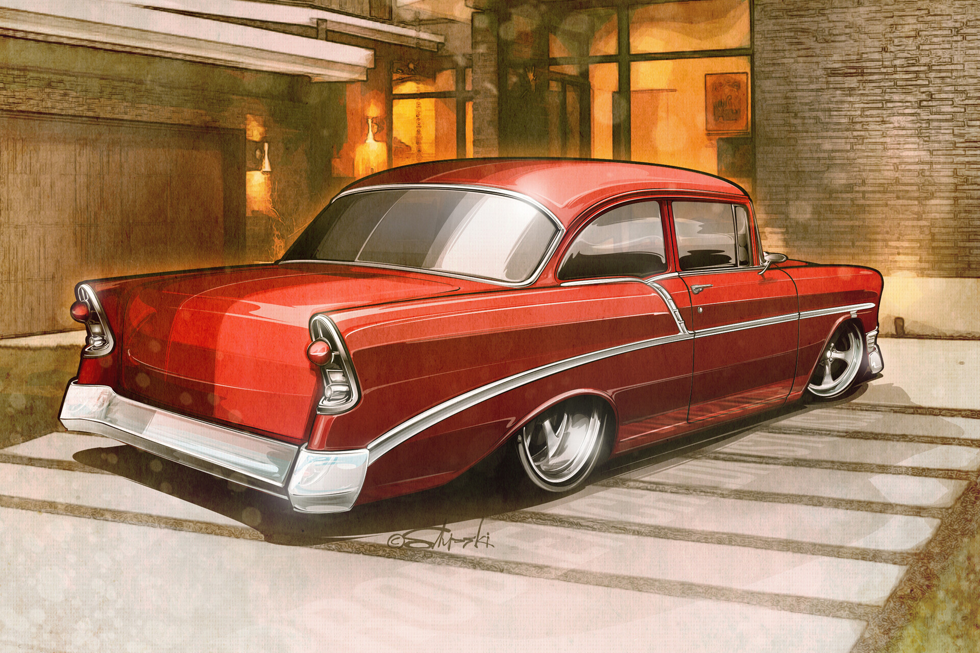 ArtStation - Midcentury Mixer