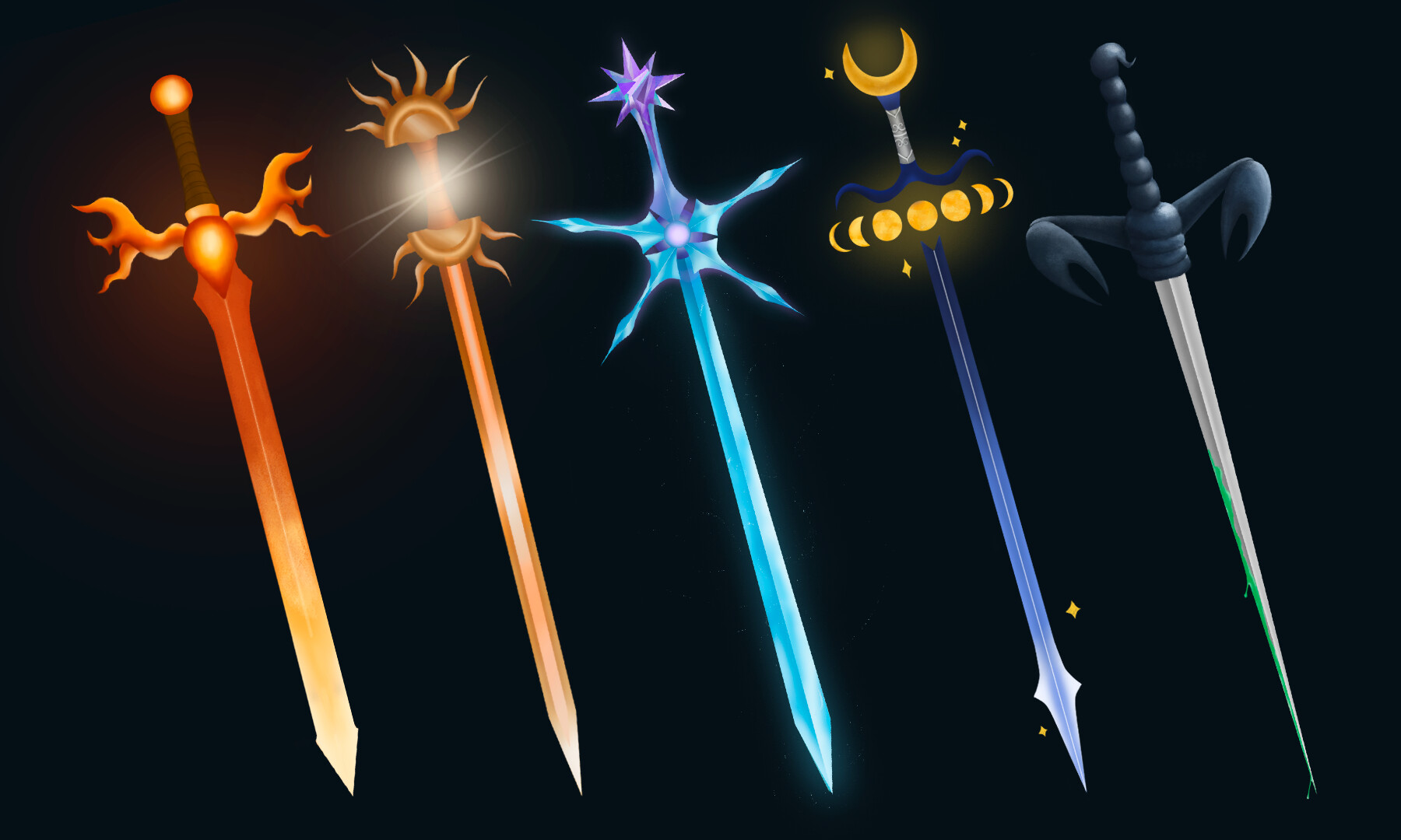 ArtStation - Swords concept art