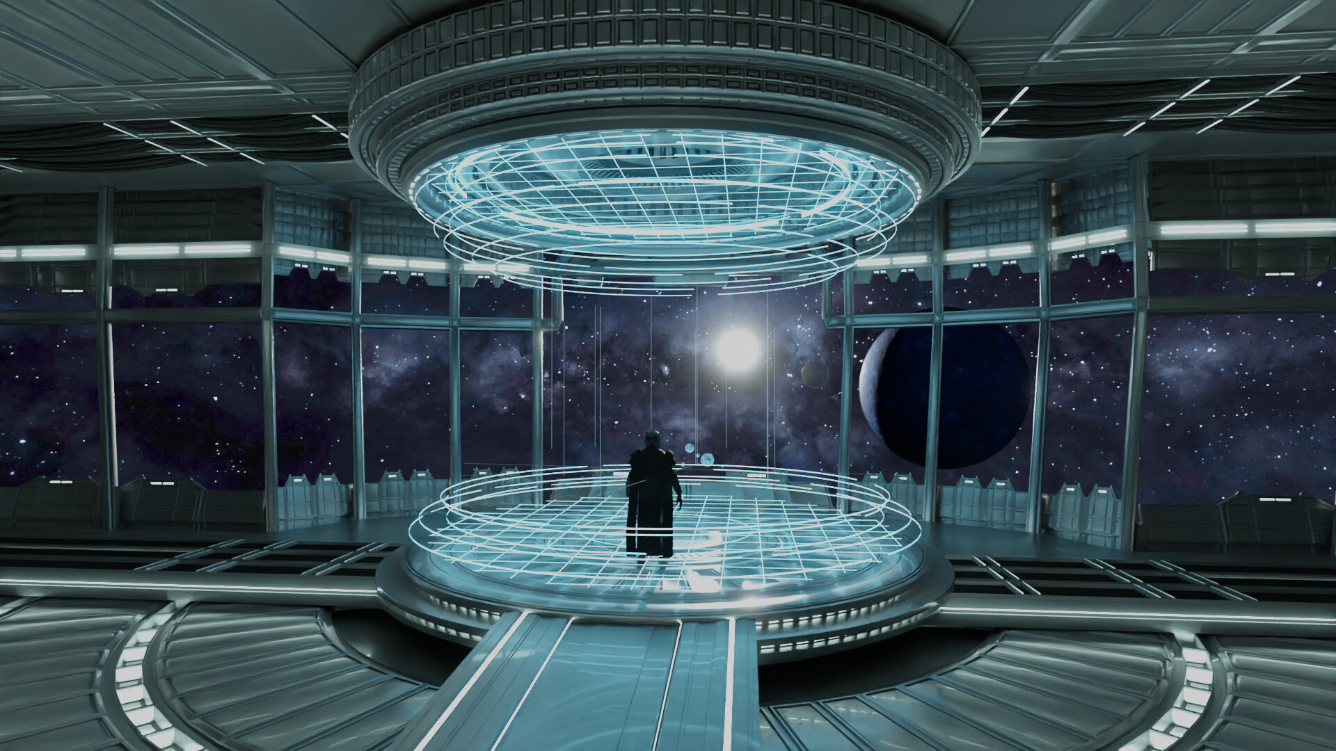 ArtStation - Spaceship's bridge