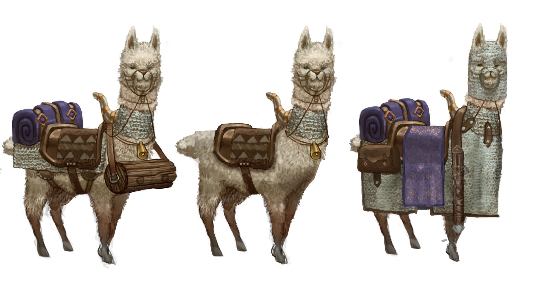 ArtStation - Llama Mount
