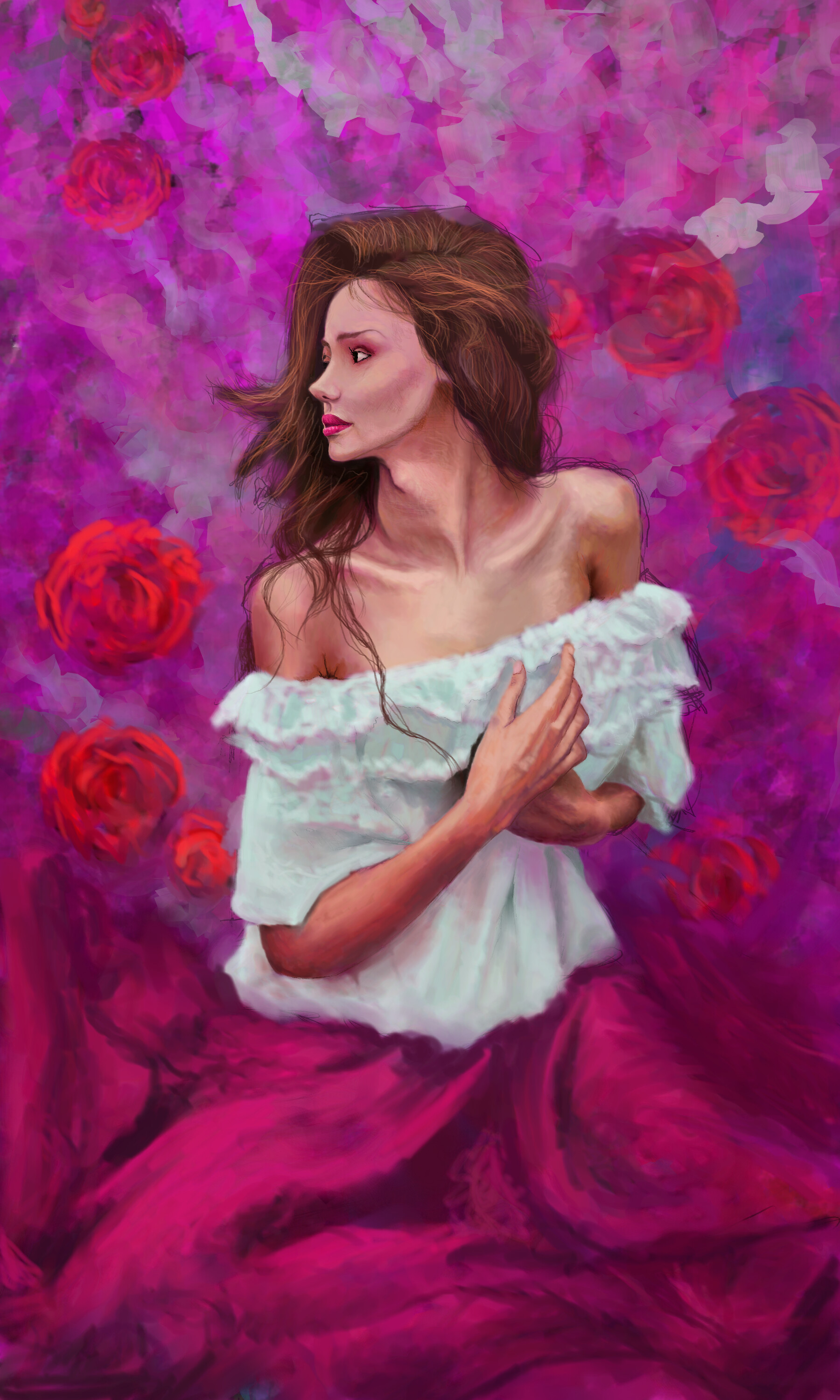 ArtStation - Flower Girl