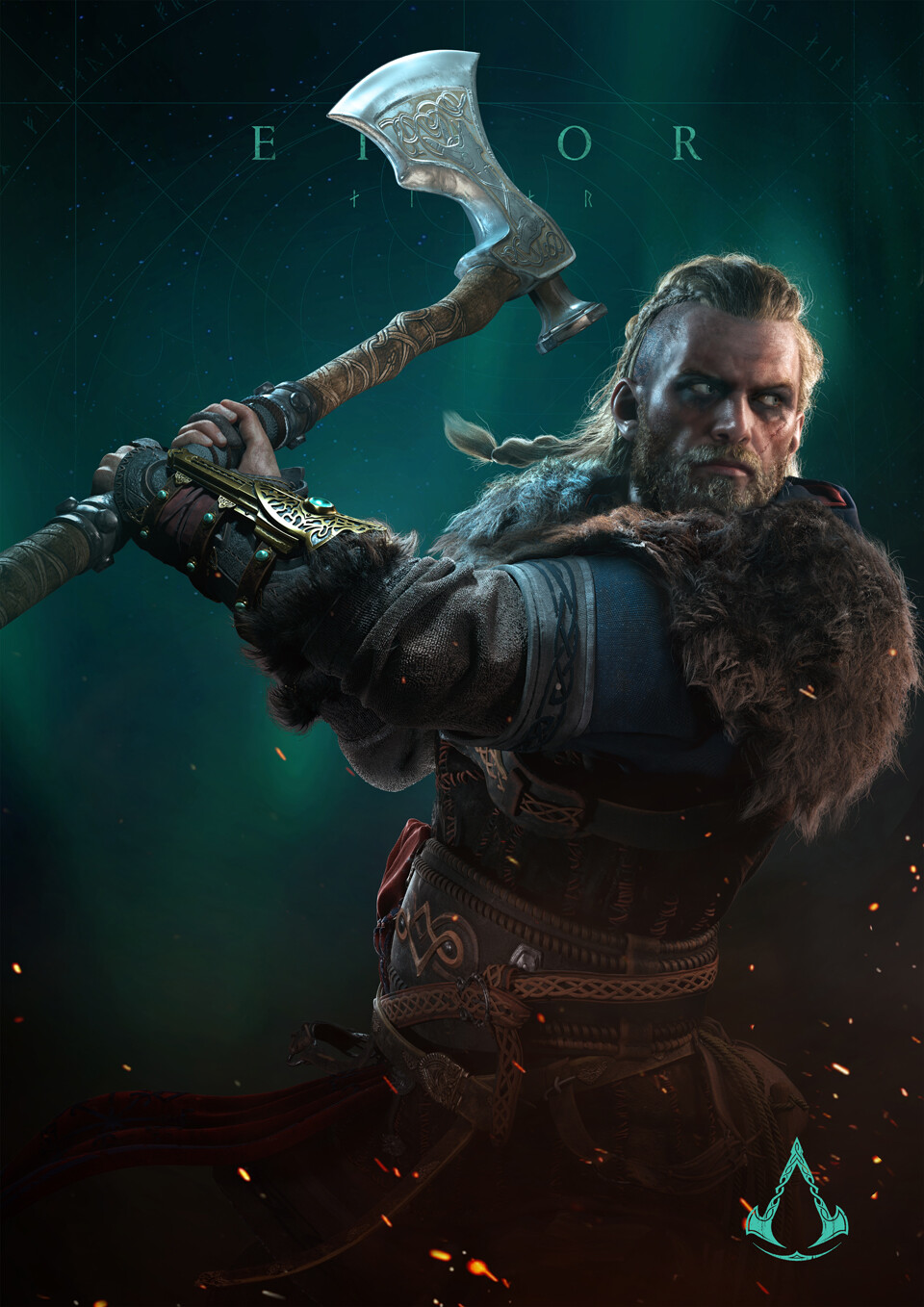 Yelim Kim Assassins Creed Valhalla Eivor Male Marketing Art