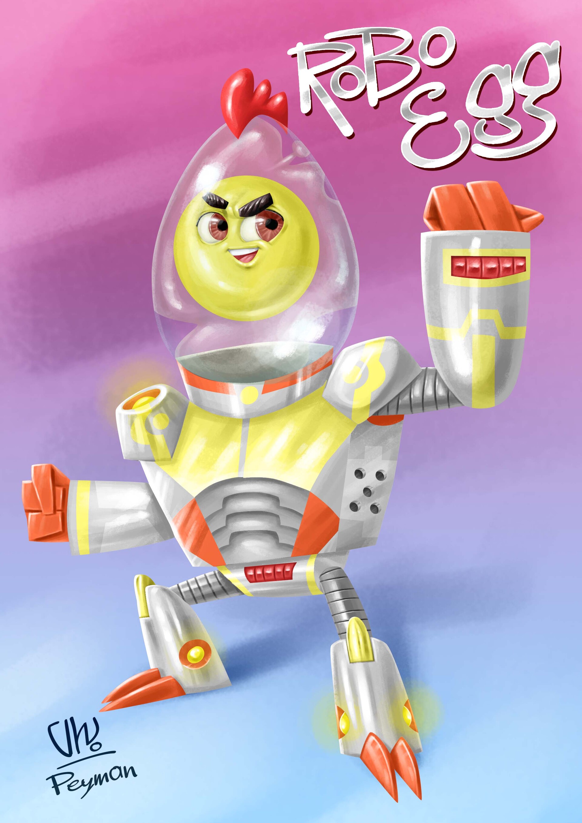 ArtStation - Robot Egg