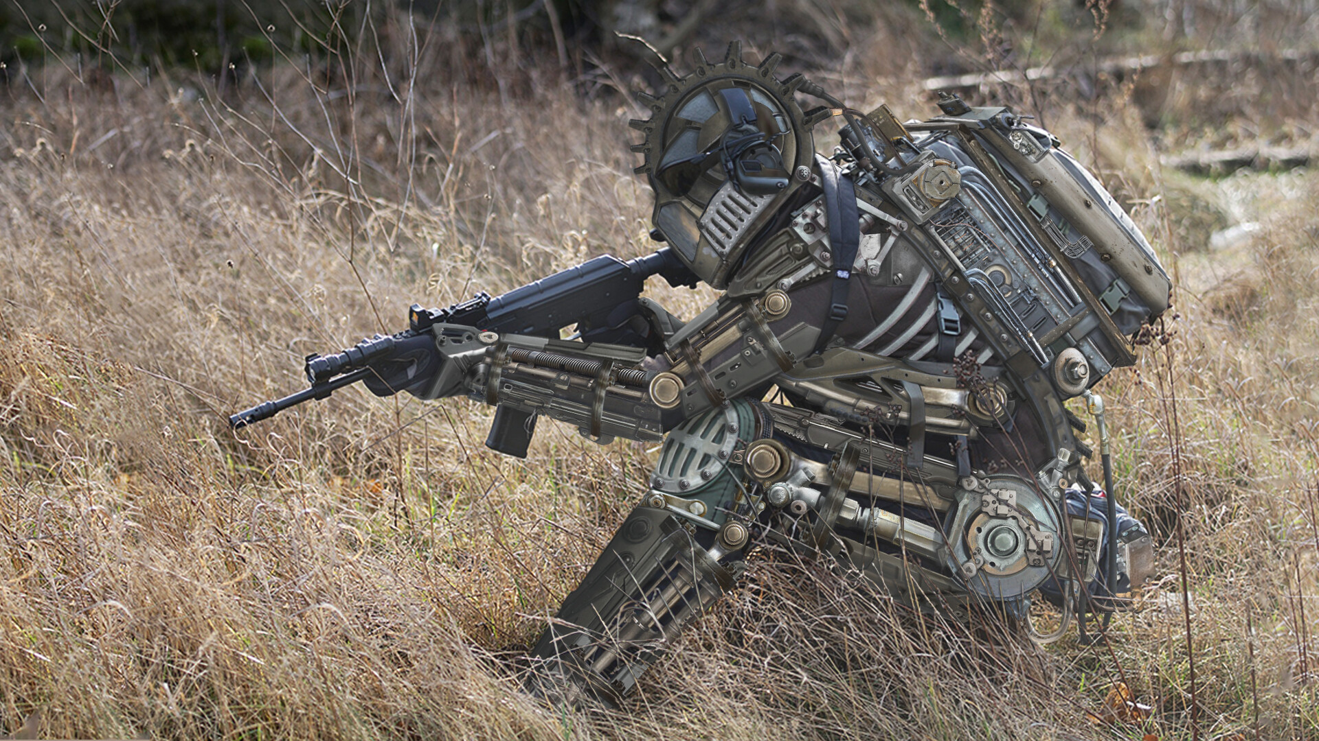 Robot Soldier Concept Art