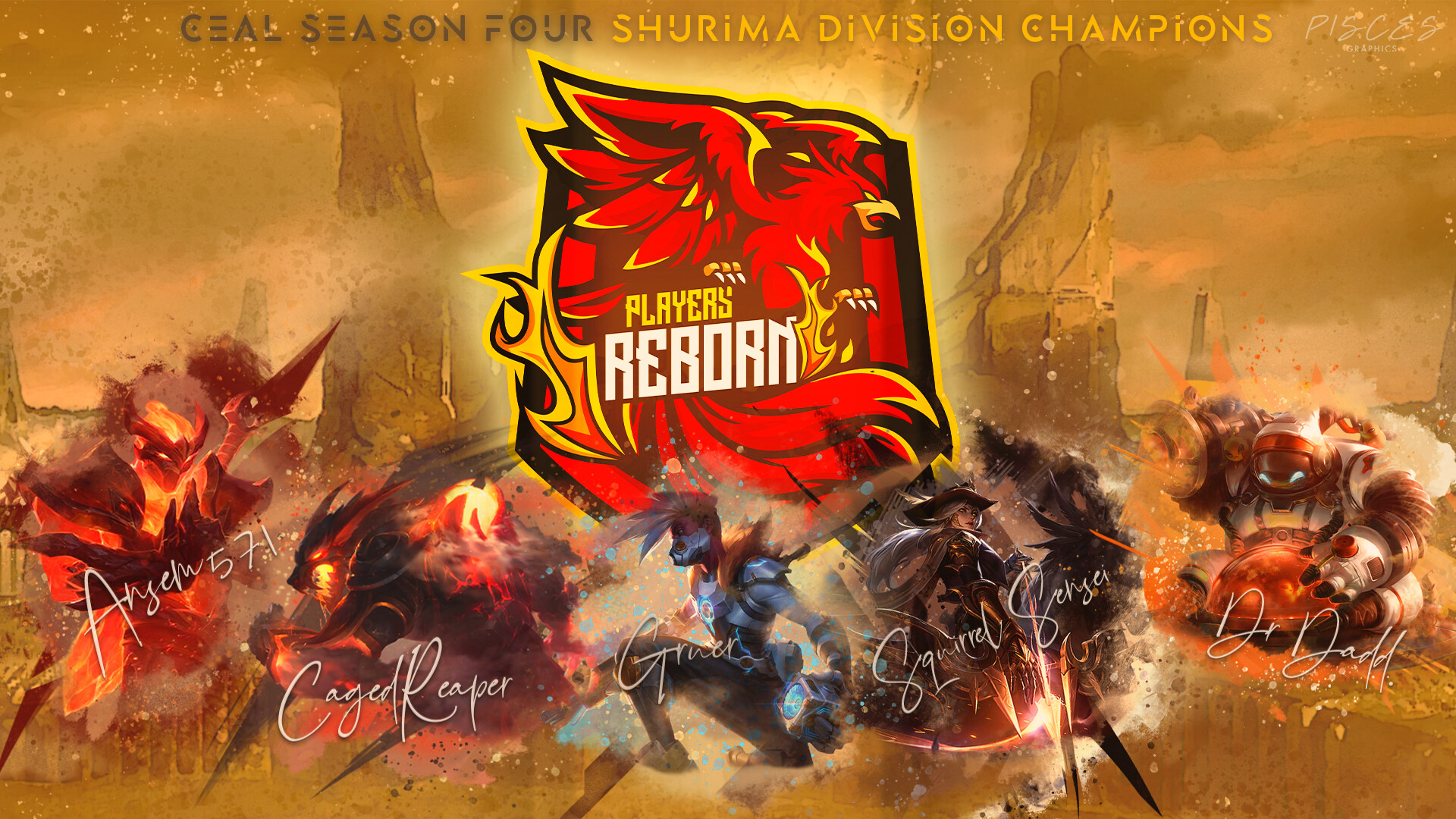 ArtStation - Players Reborn Team Wallpaper