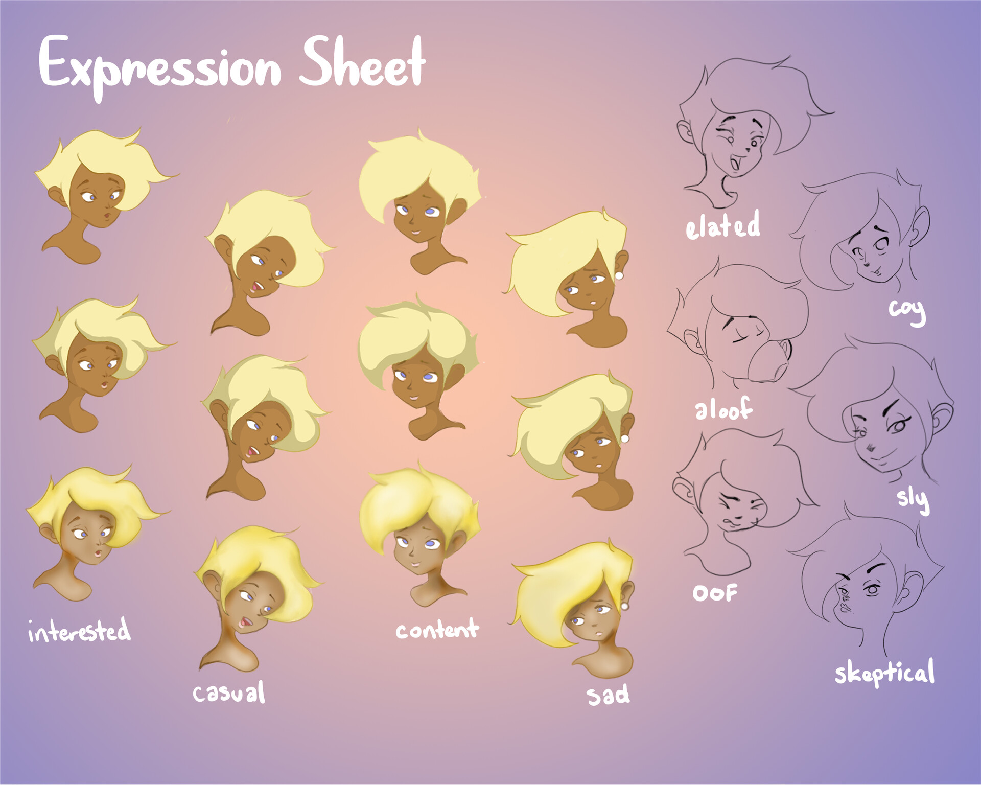 Roxanne Springman - Concept Art Amethyst and Cafe du Magik