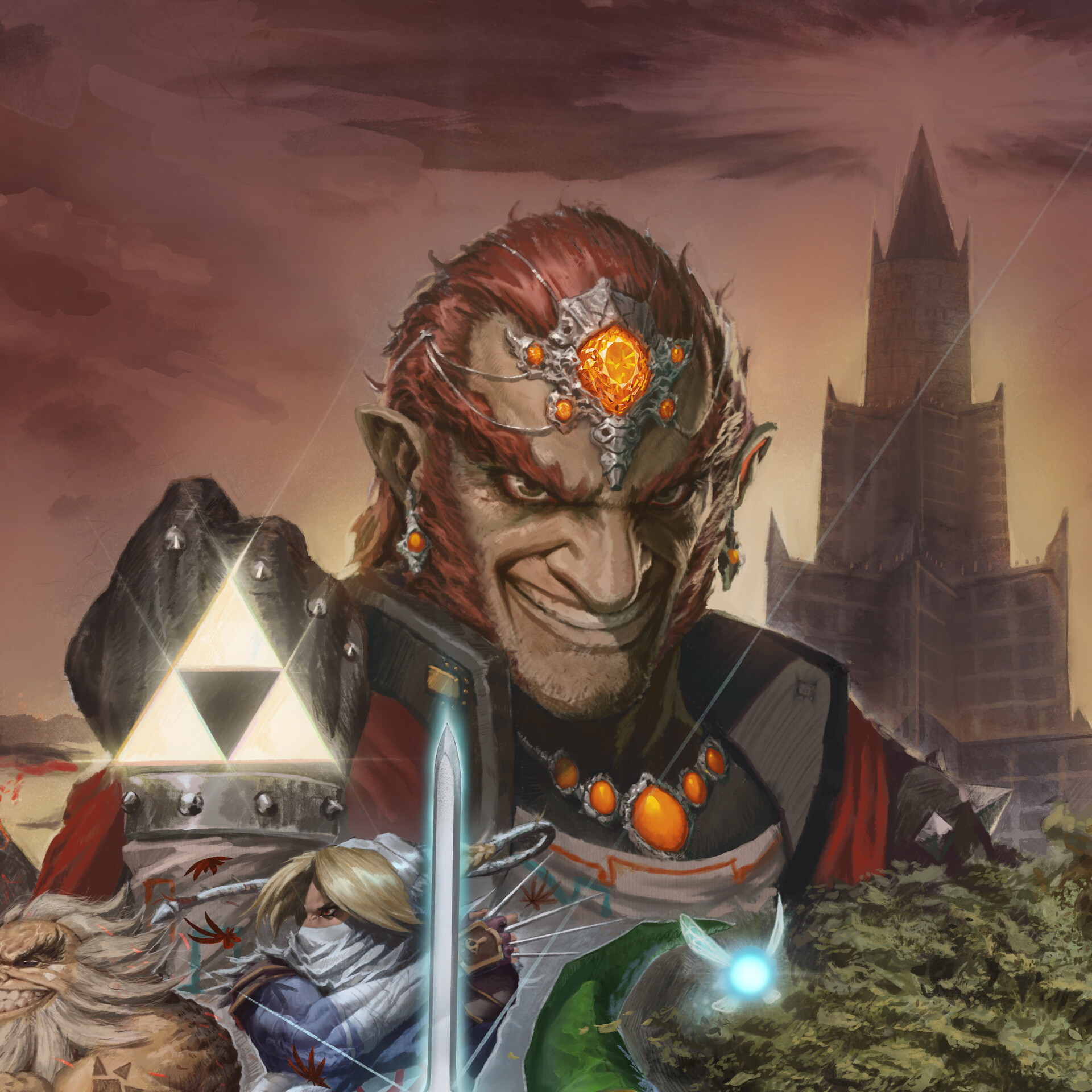 The Legend Of Zelda Ocarina Of Time Poster