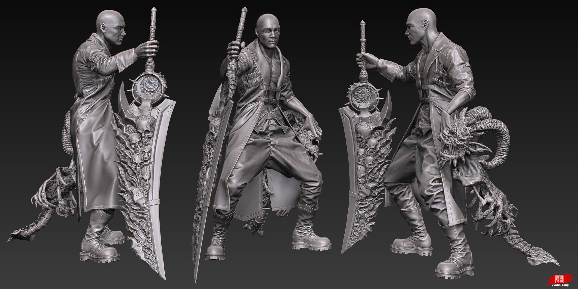 ArtStation - Devil Hunter