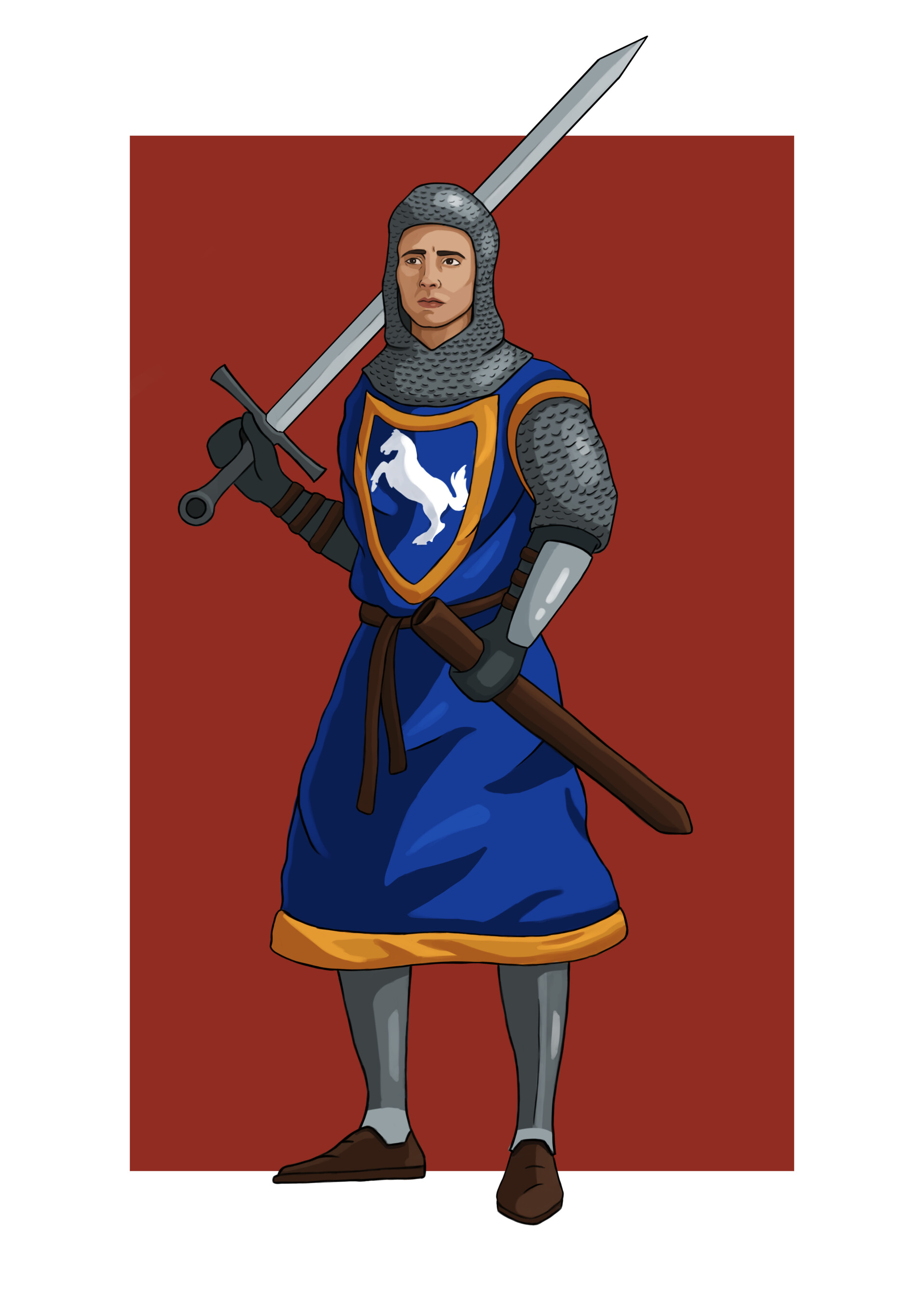 ArtStation - Knight Illustration