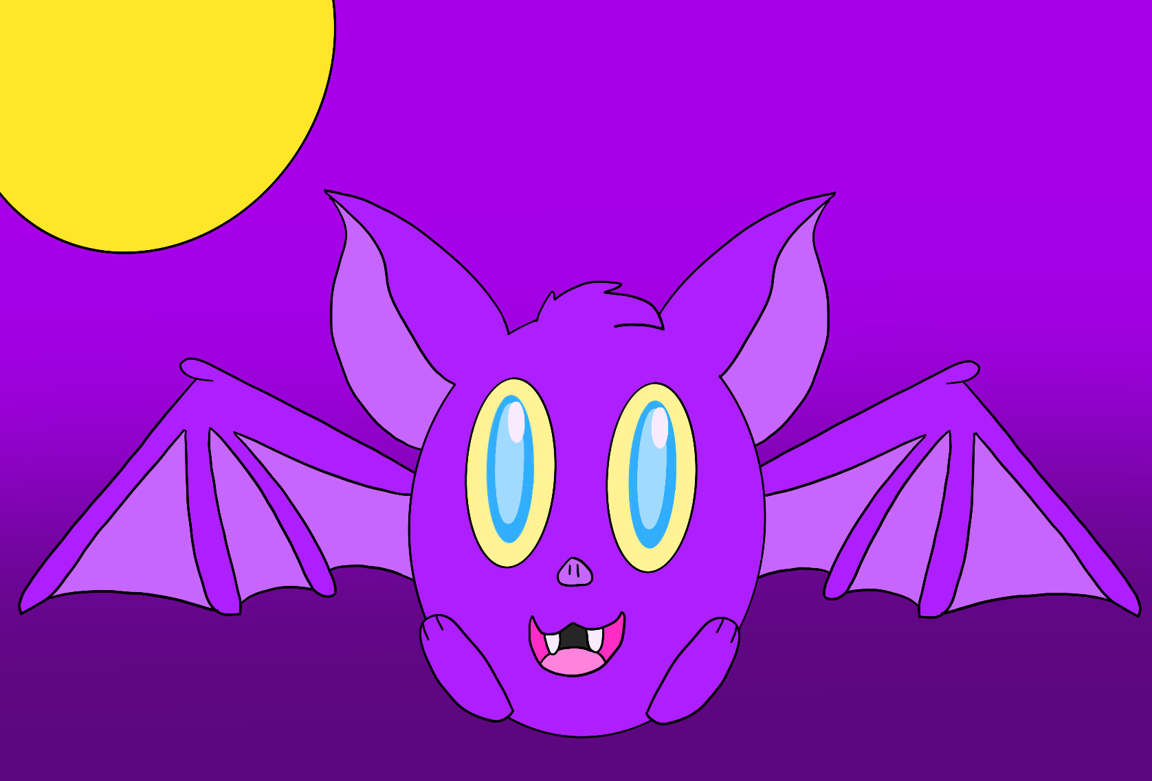 ArtStation - Cute Little Bat