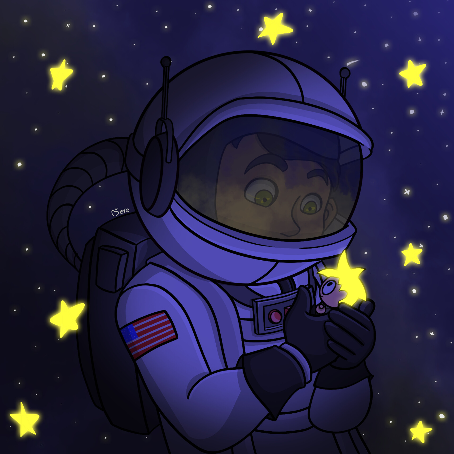 ArtStation - Space Creek - Star AU