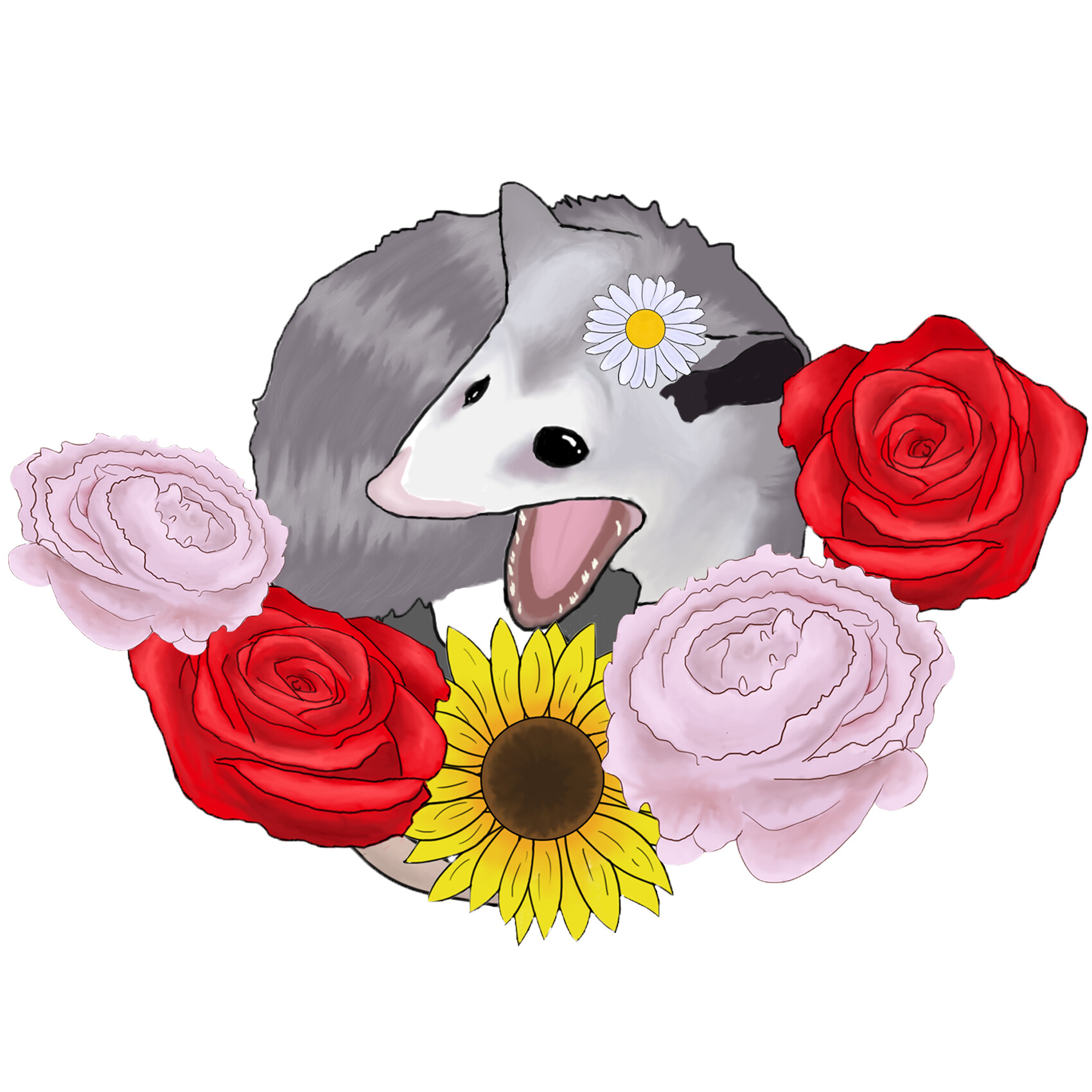 ArtStation - Screaming Opossum