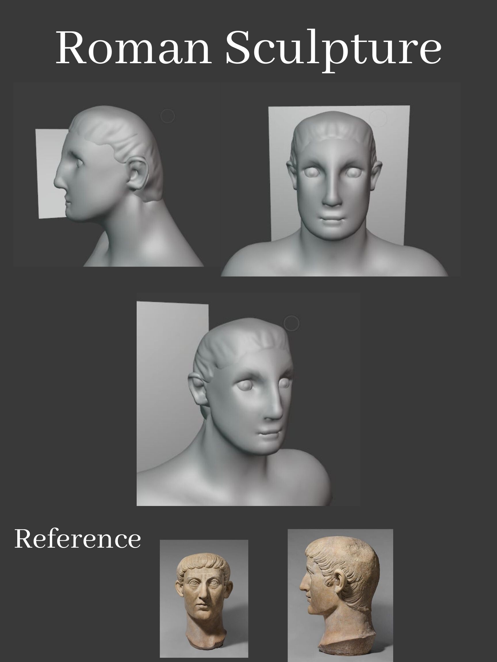 ArtStation - Roman Sculpture