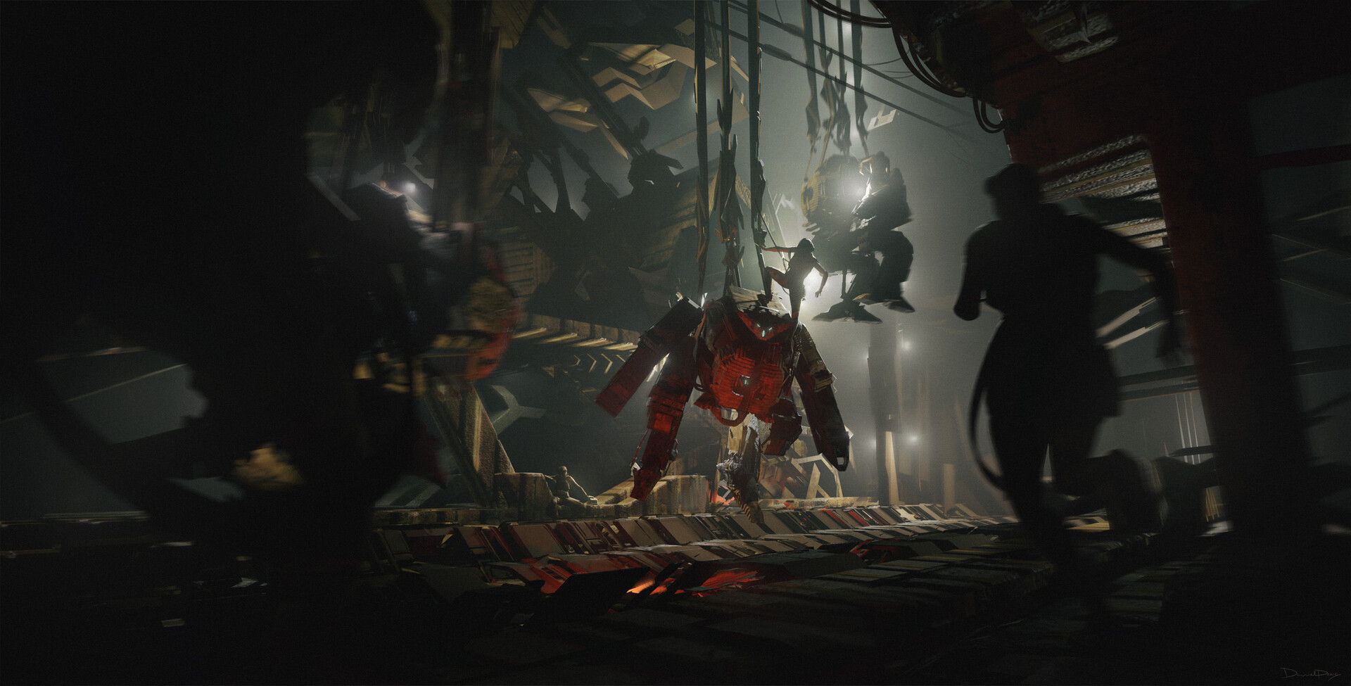 ArtStation - Hitching a ride