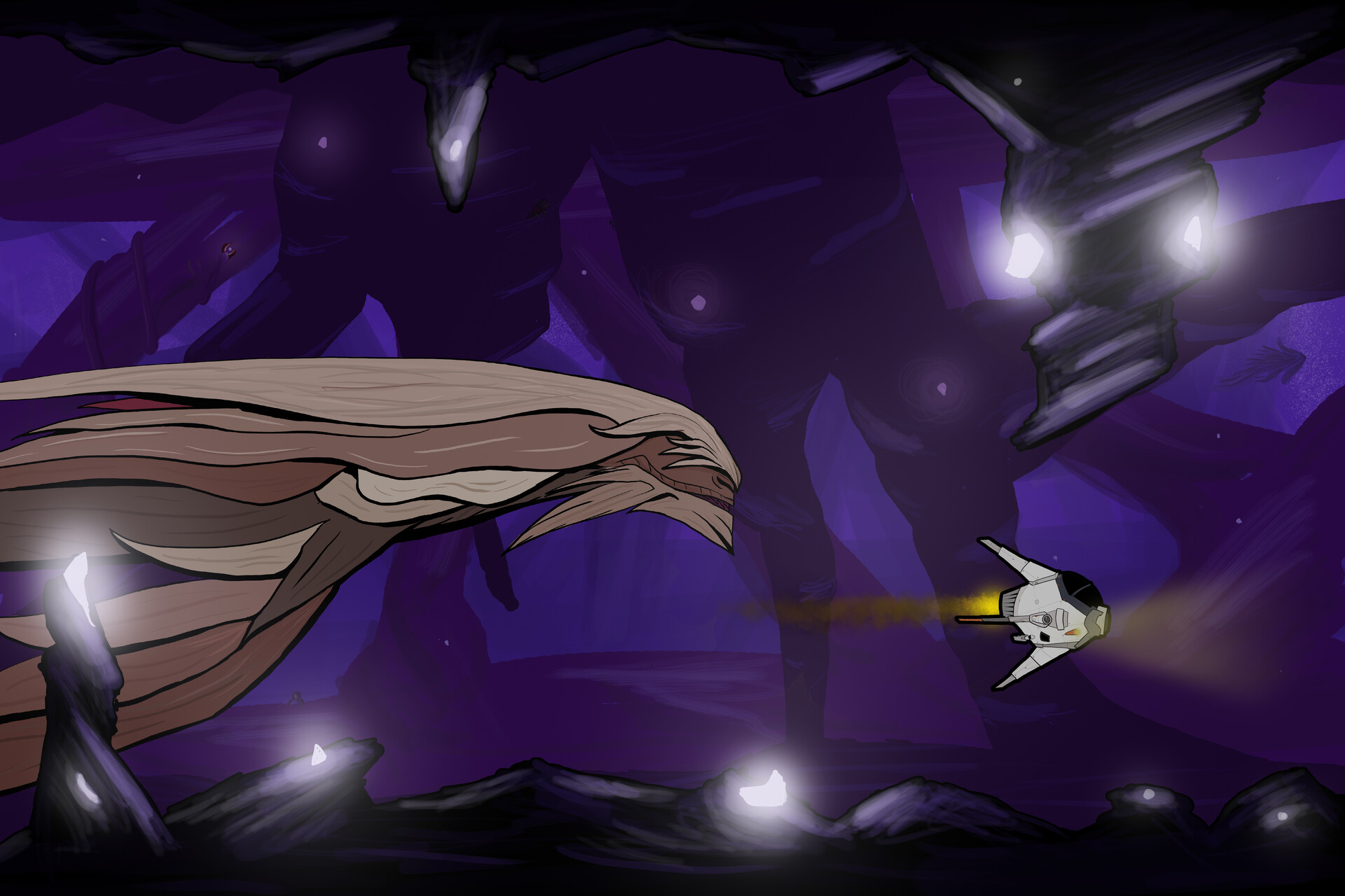 ArtStation - My Space Game - First view