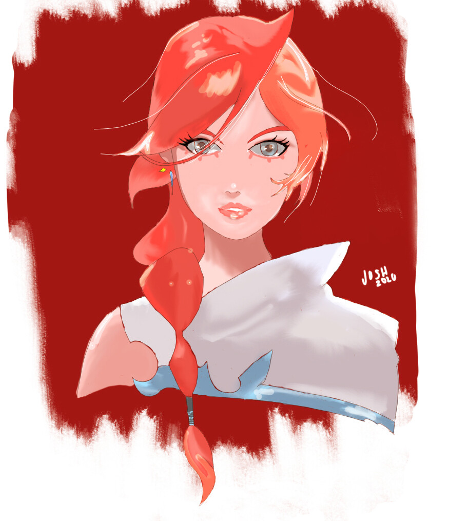 ArtStation - Rossdraws' Faye- Fan Art