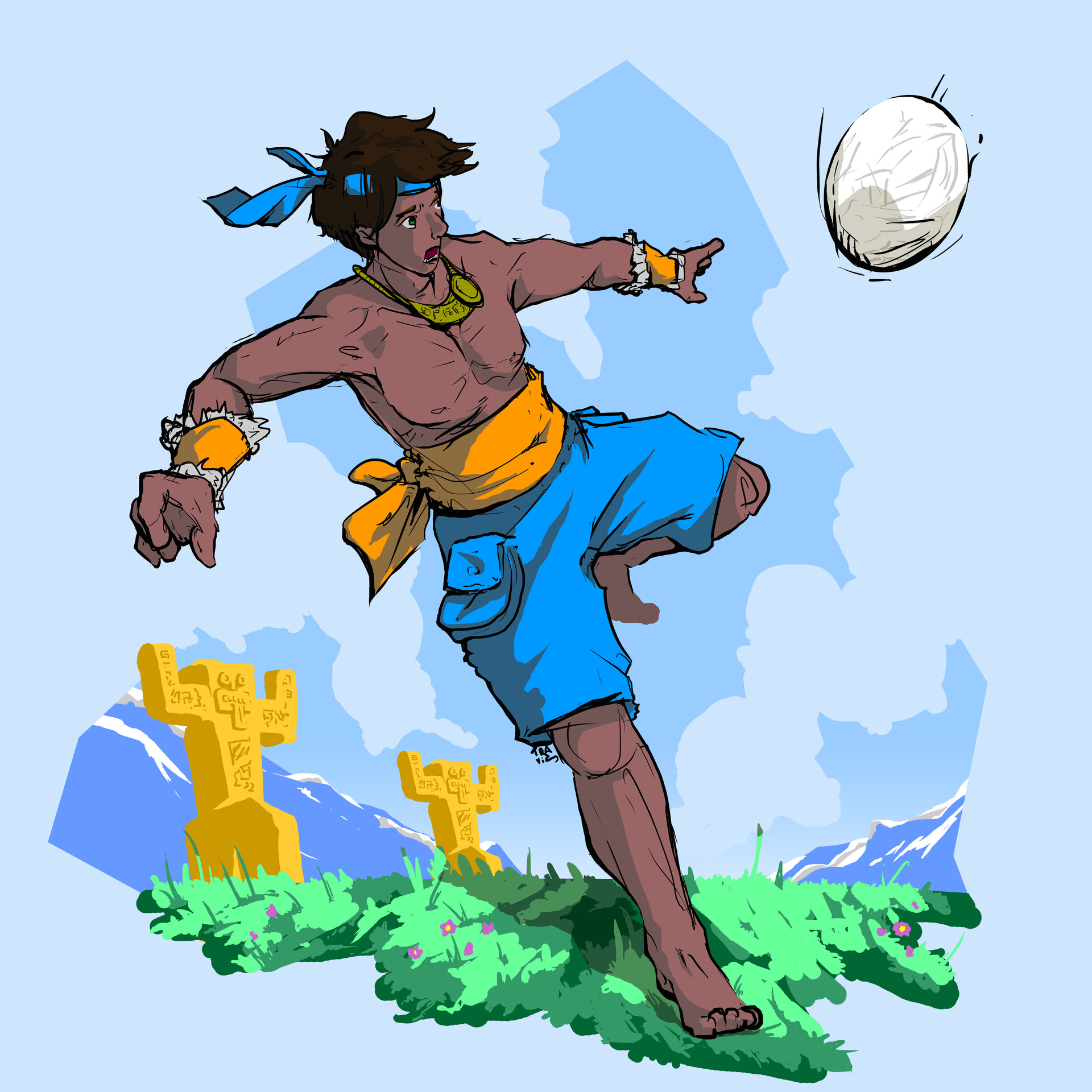 ArtStation - quezacotl soccer club