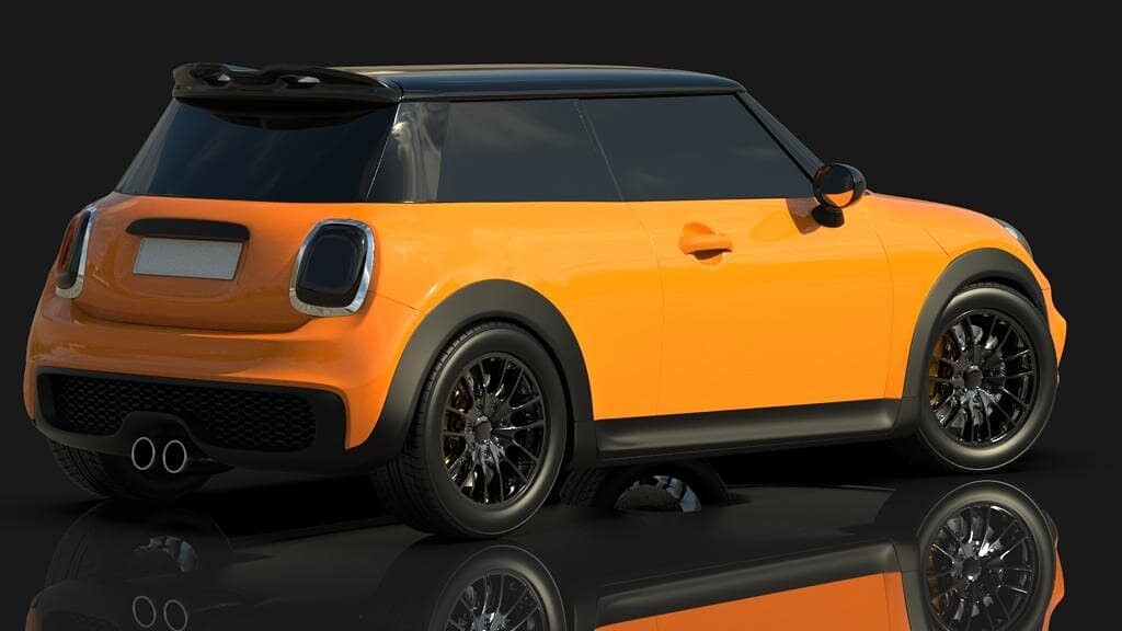 ArtStation - Mini Cooper model