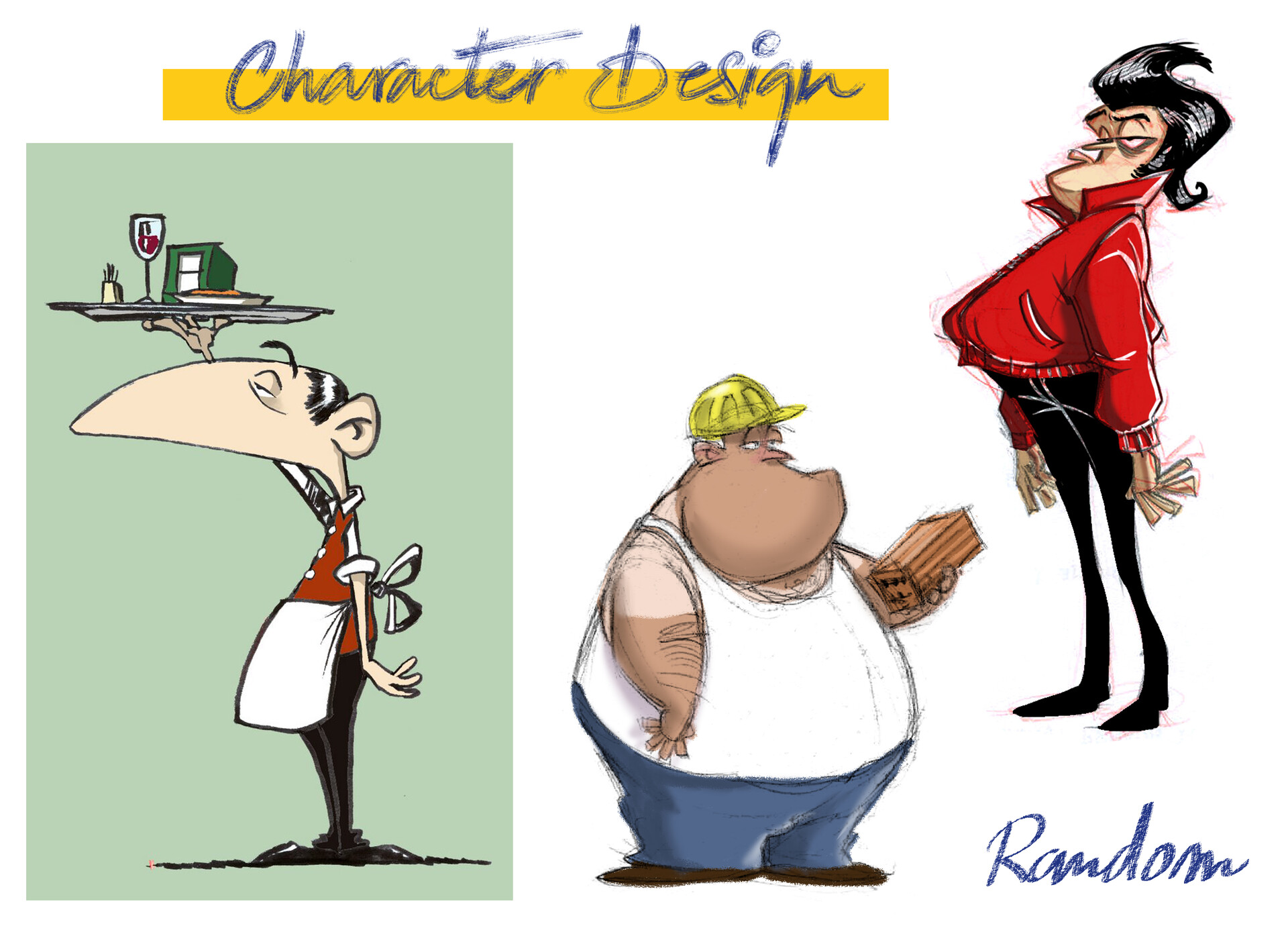 ArtStation - Character Design Random P01